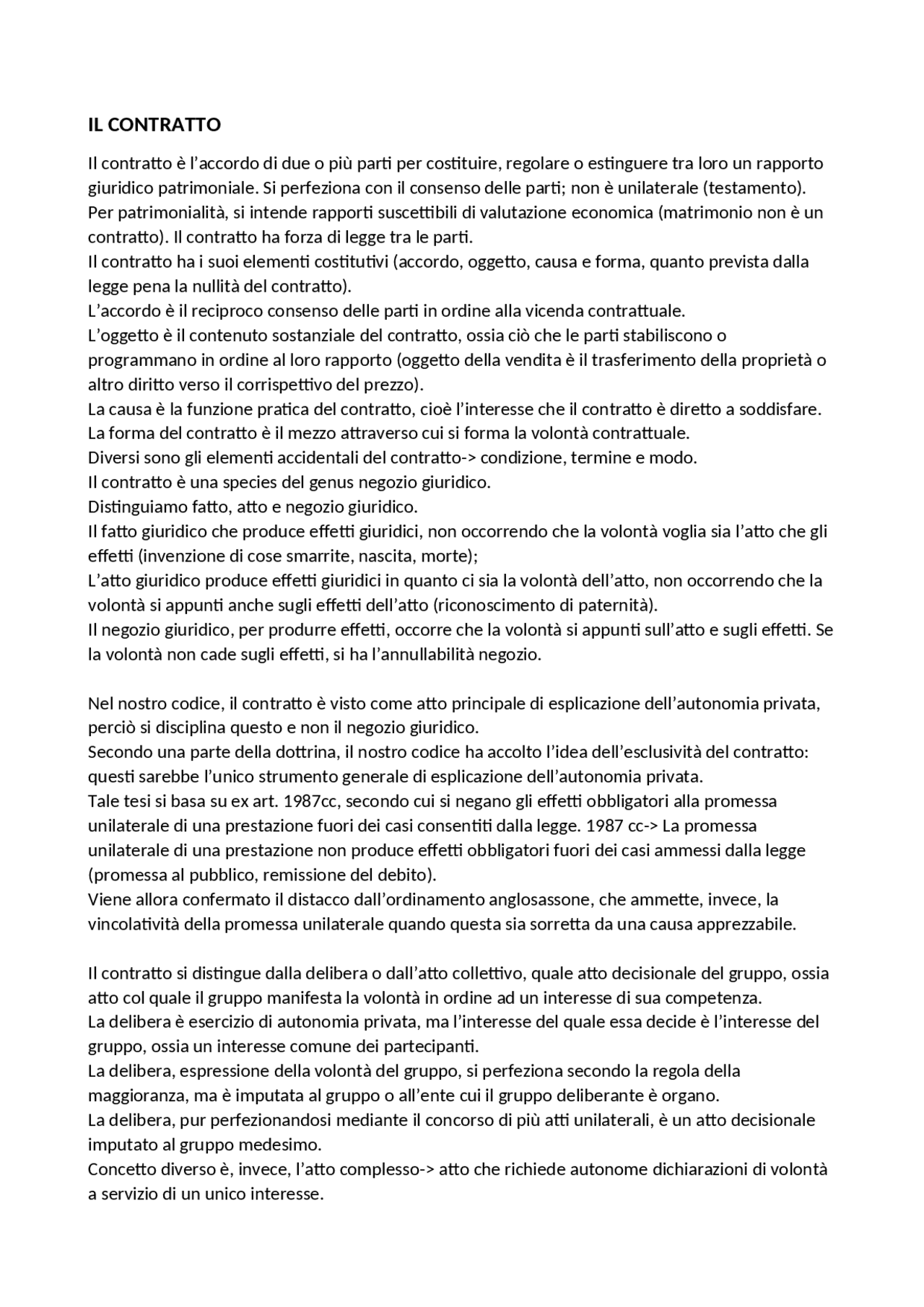 Bianca Diritto Civile Docsity