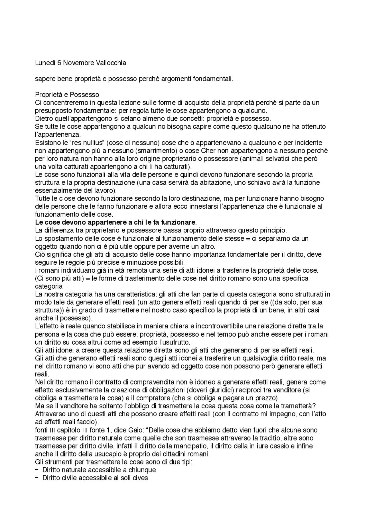 Appunti Diritto Romano Docsity