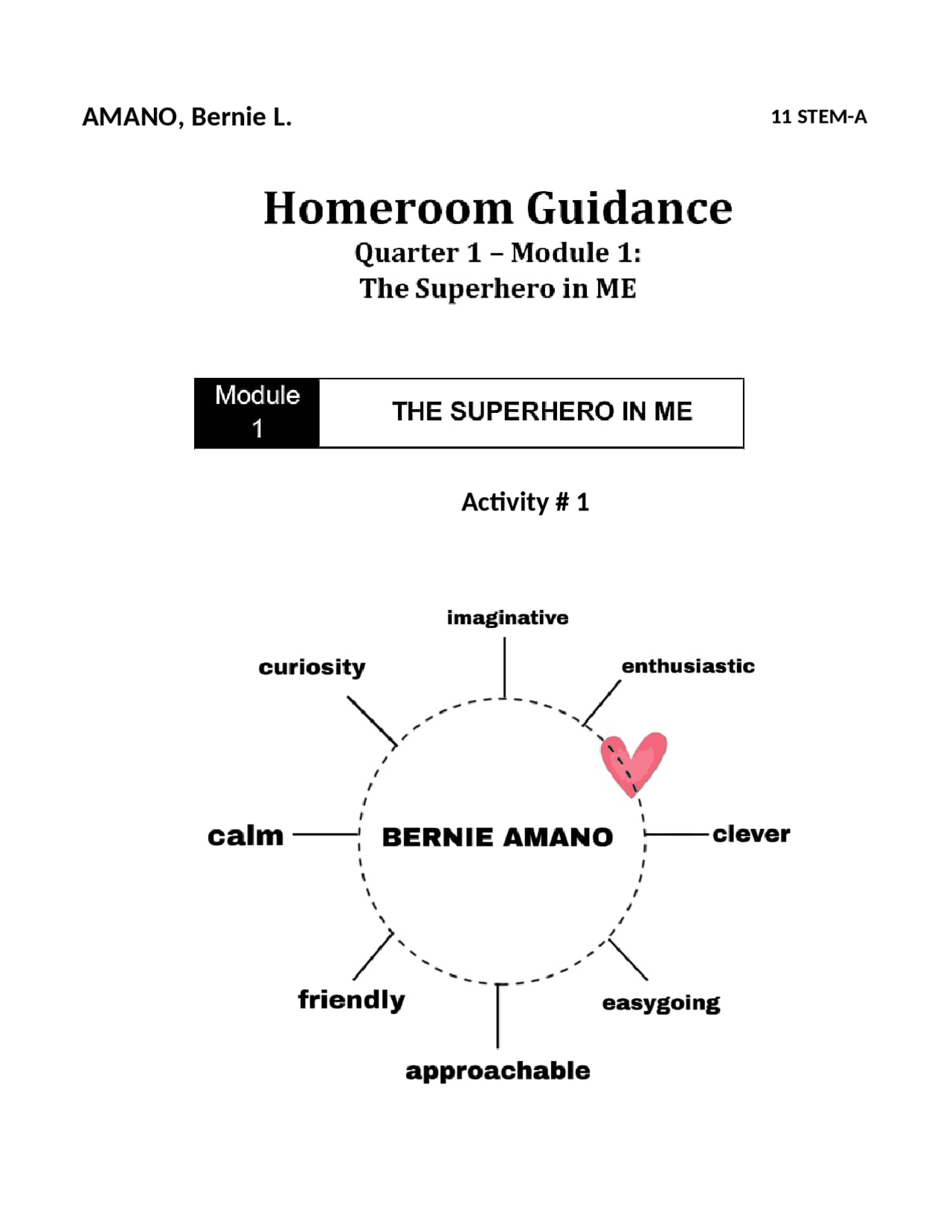 GRADE 11 HOMEROOM GUIDANCE MODULE 1 Docsity GRADE 11 HOMEROOM GUIDANCE MODULE 1 Docsity