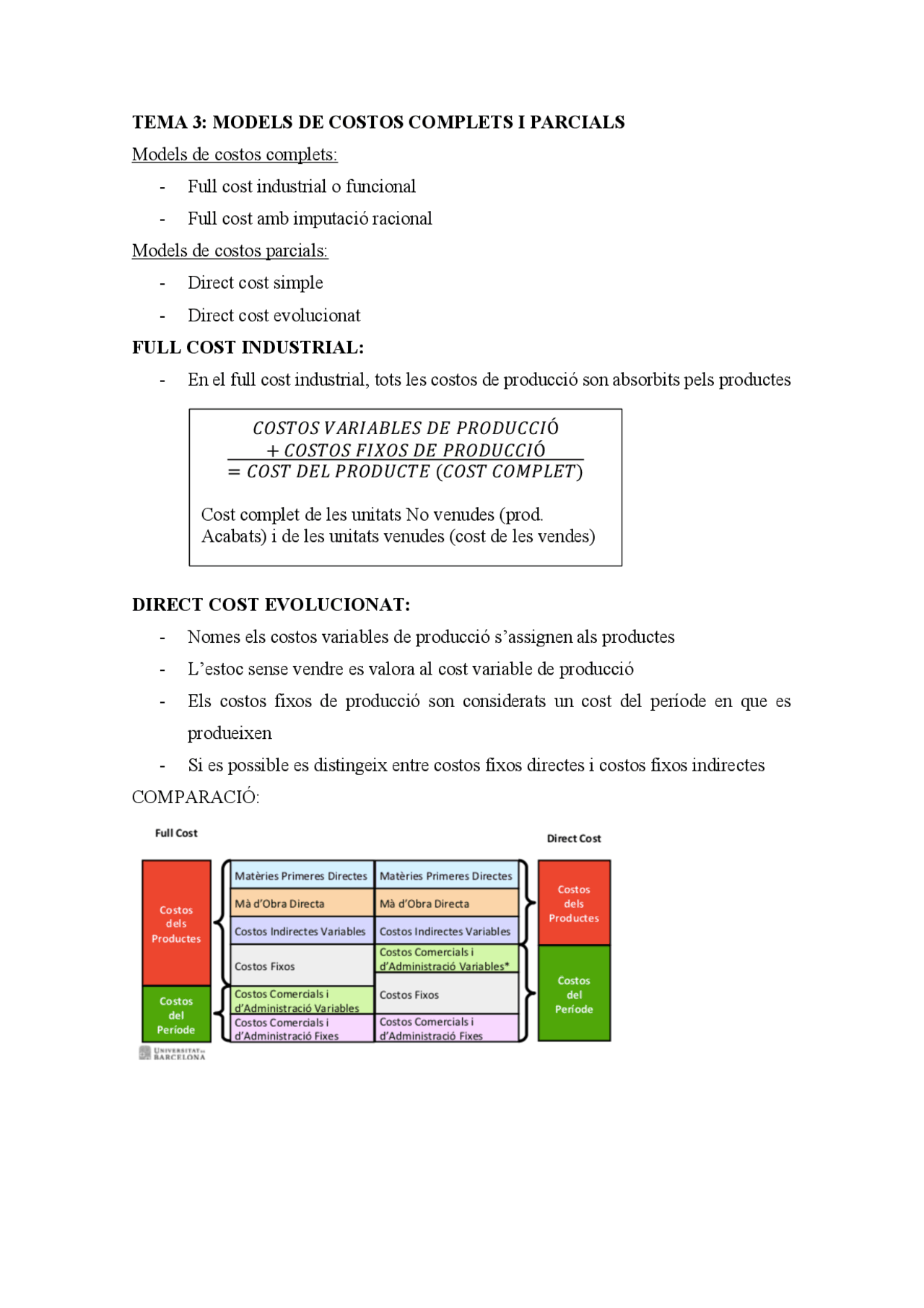 Tema 3 contabilidad analitica - Docsity