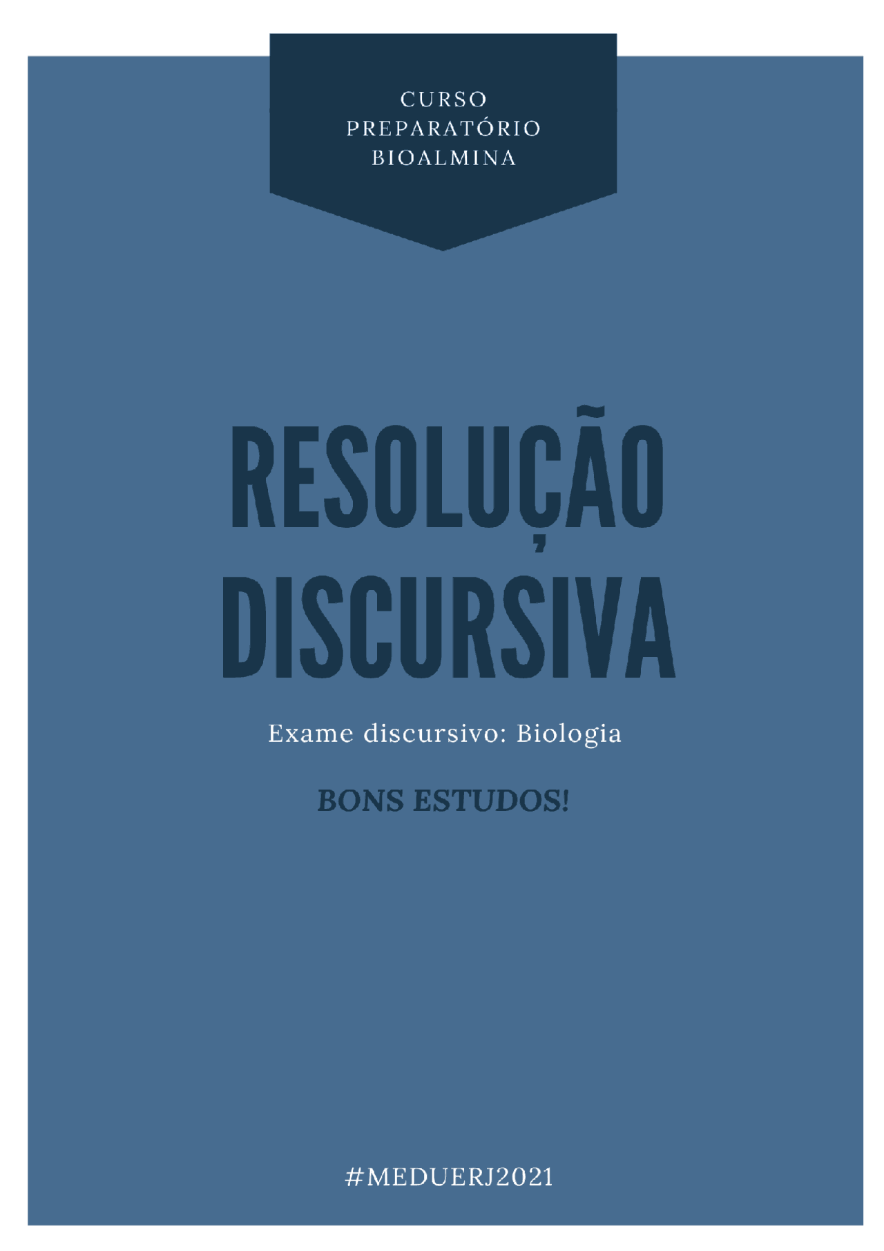 Discursiva Uerj 2017 Provas Biologia Docsity