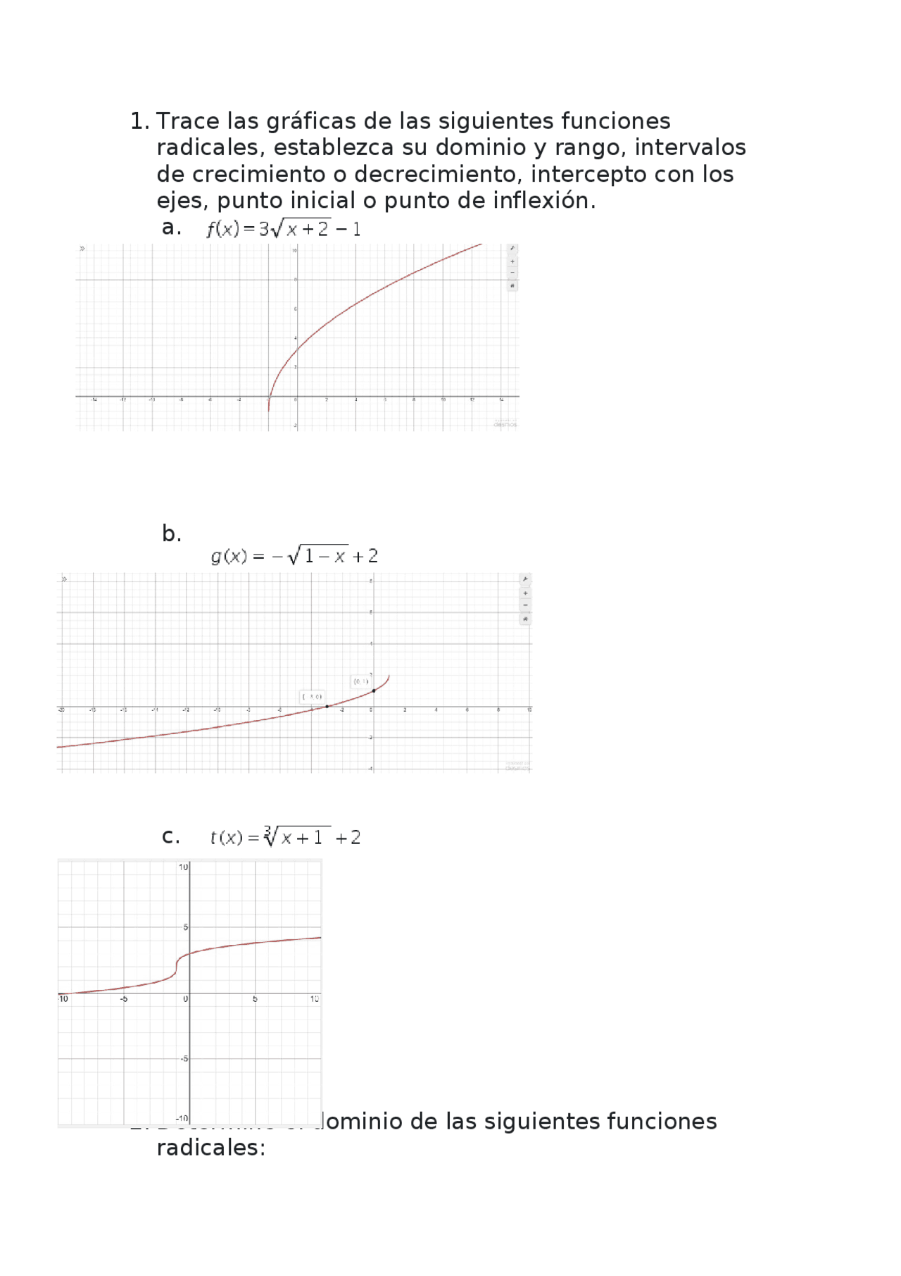 Exercises Of Mathematics Docsity