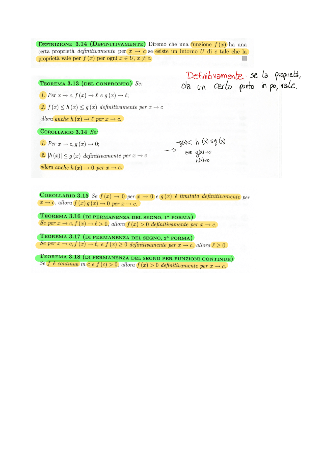 Corollari Di Funzioni Docsity