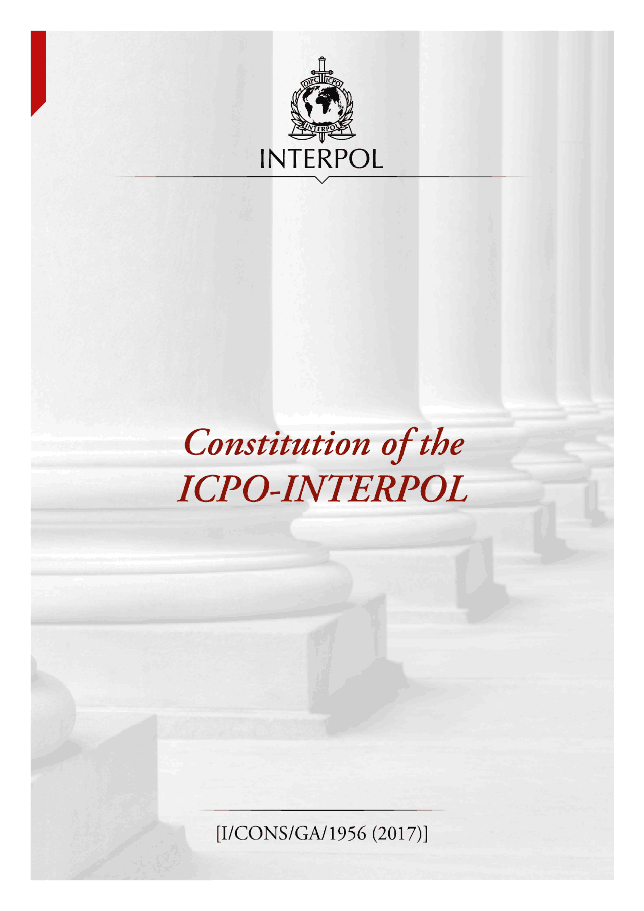 Interpol Constitution - Student notes - Docsity