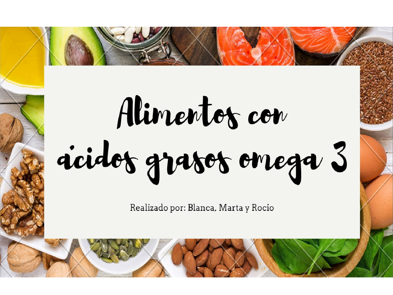 Presentación omega 3 - Docsity