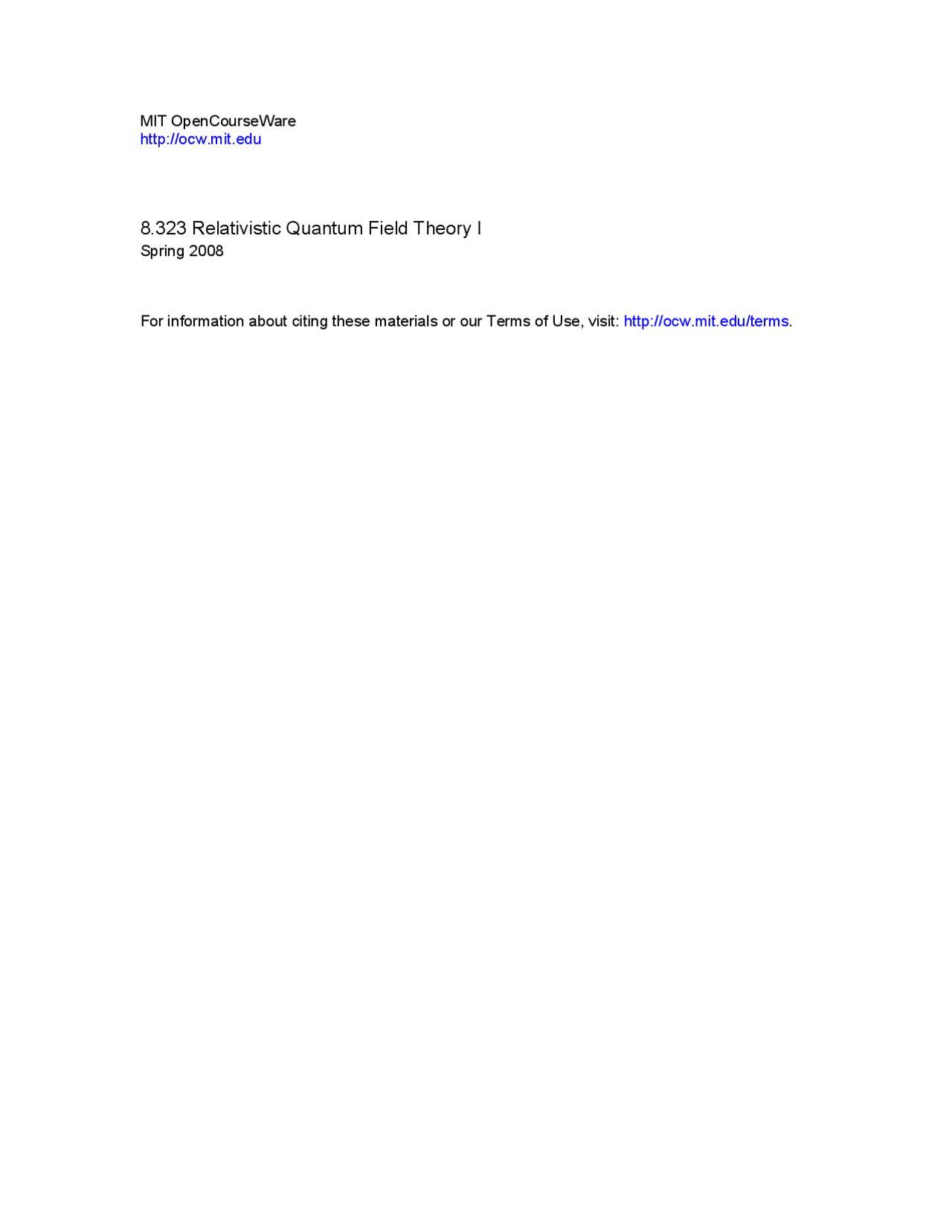 Quantization Of The Free Scalar Field 3 Docsity