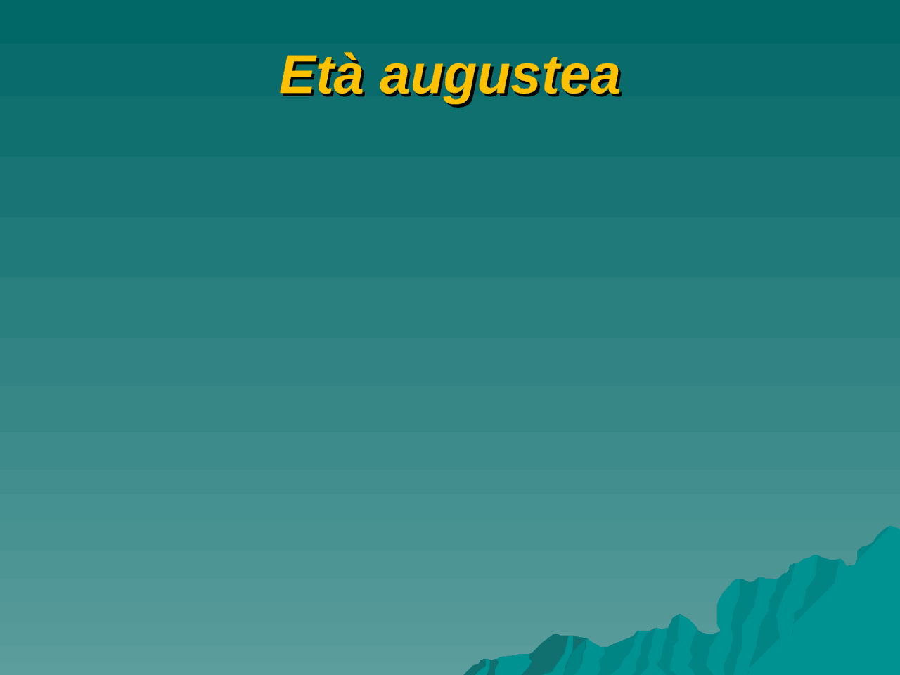 Riassuntivo Su Ottaviano Augusto Pwp Docsity