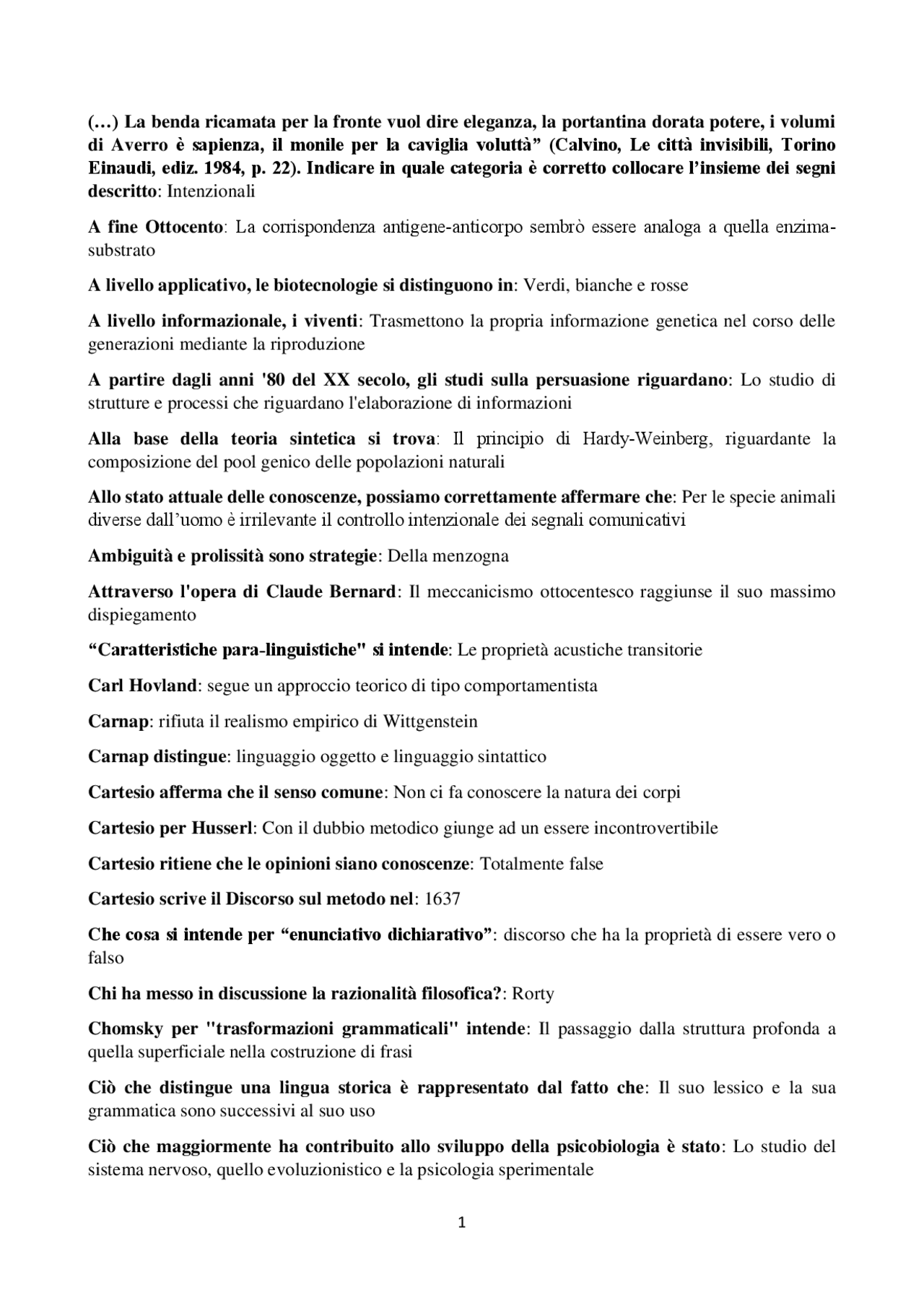 Filosofia Della Comunicazione E Del Linguaggio Esame Pegaso Prove D