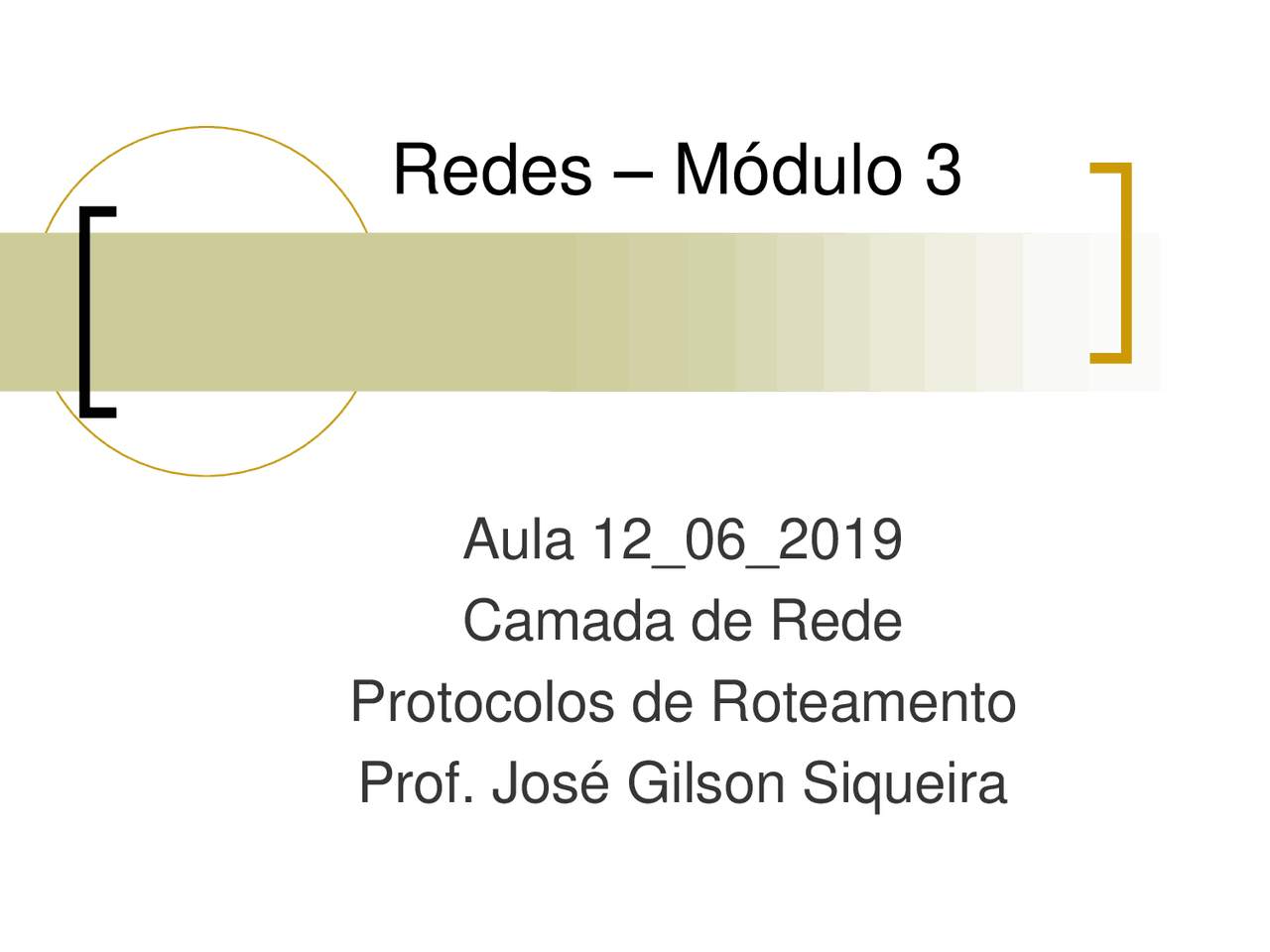 Aula de Redes de Computadores - Docsity