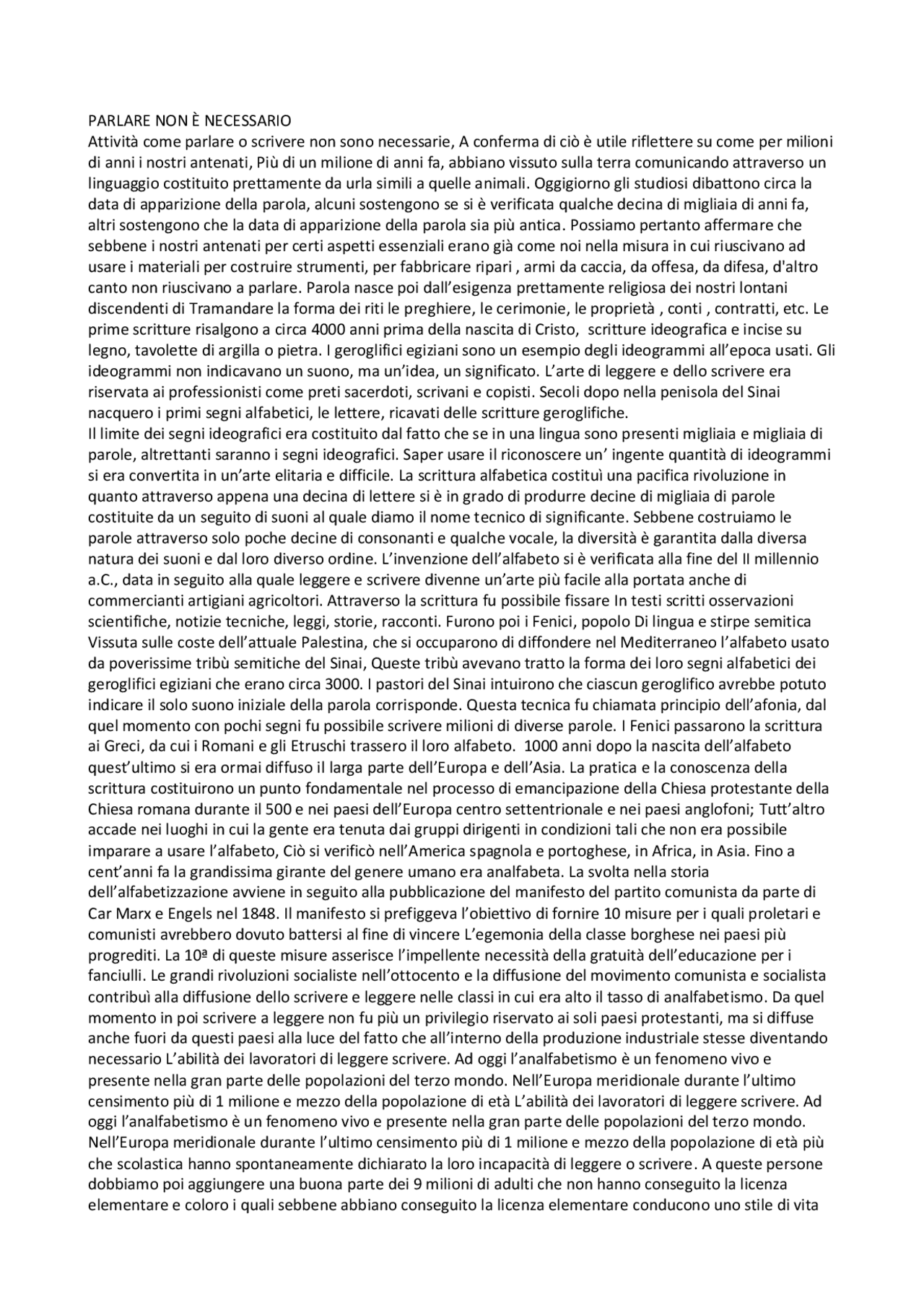 Riassunto Guida Alluso Delle Parole Docsity