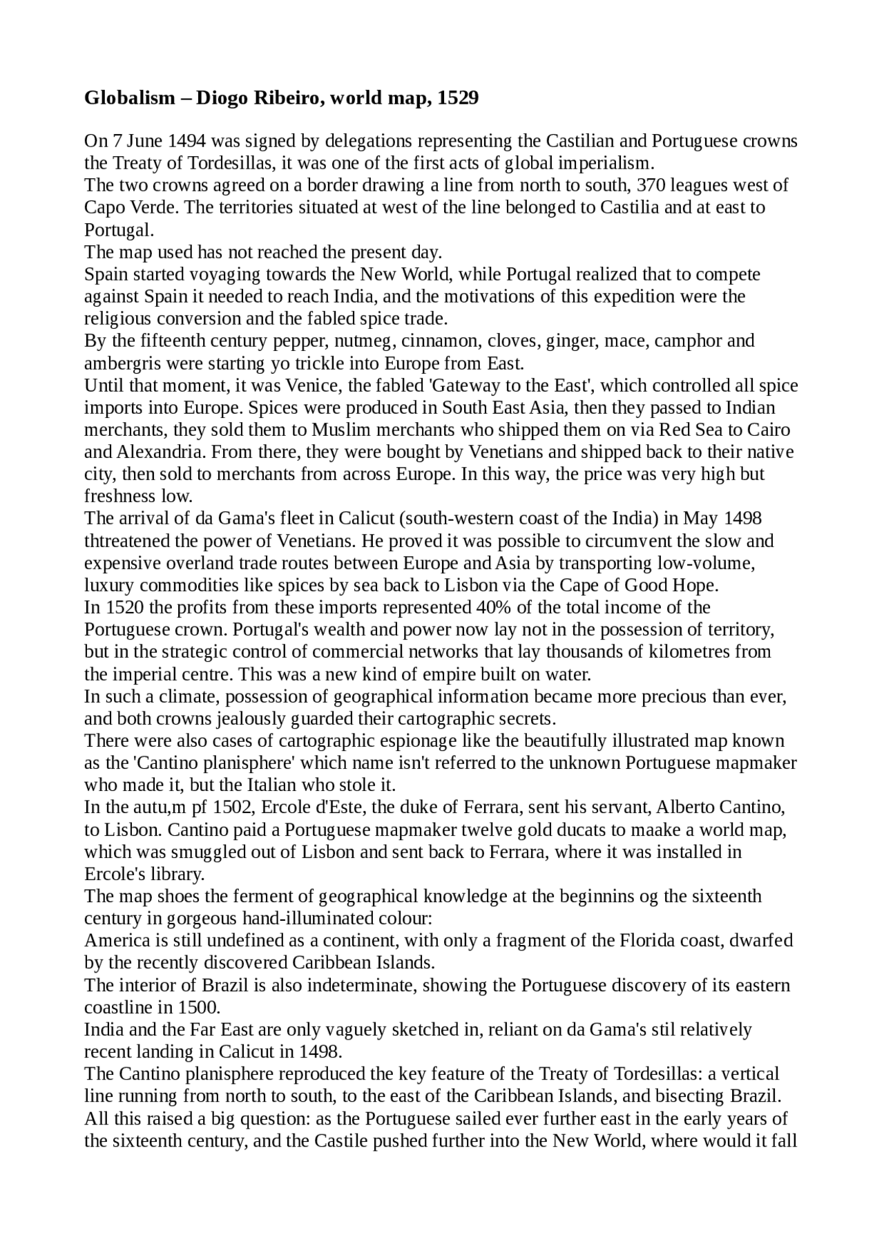 A history of the world in 12 maps Jerry Brotton - Docsity