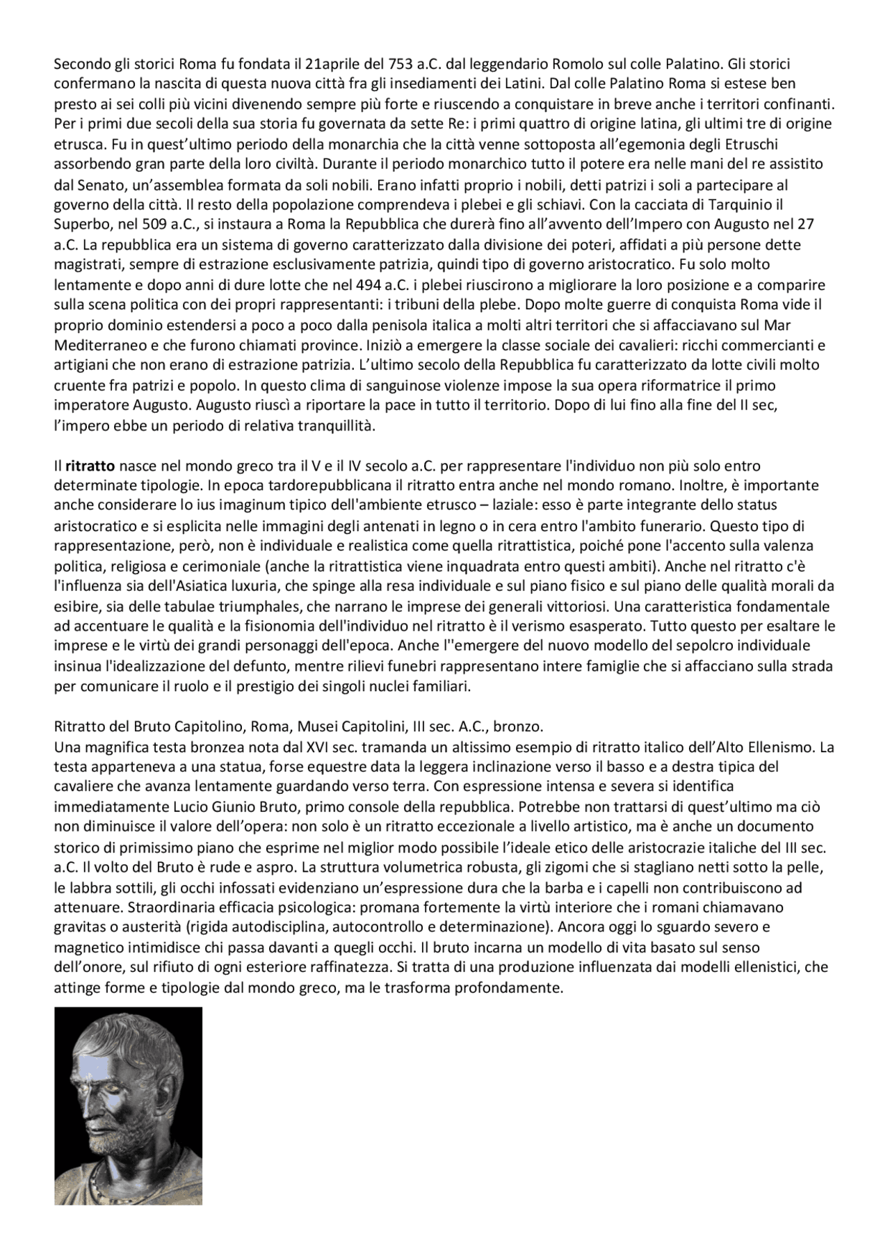 Appunti Archeologia Romana Docsity