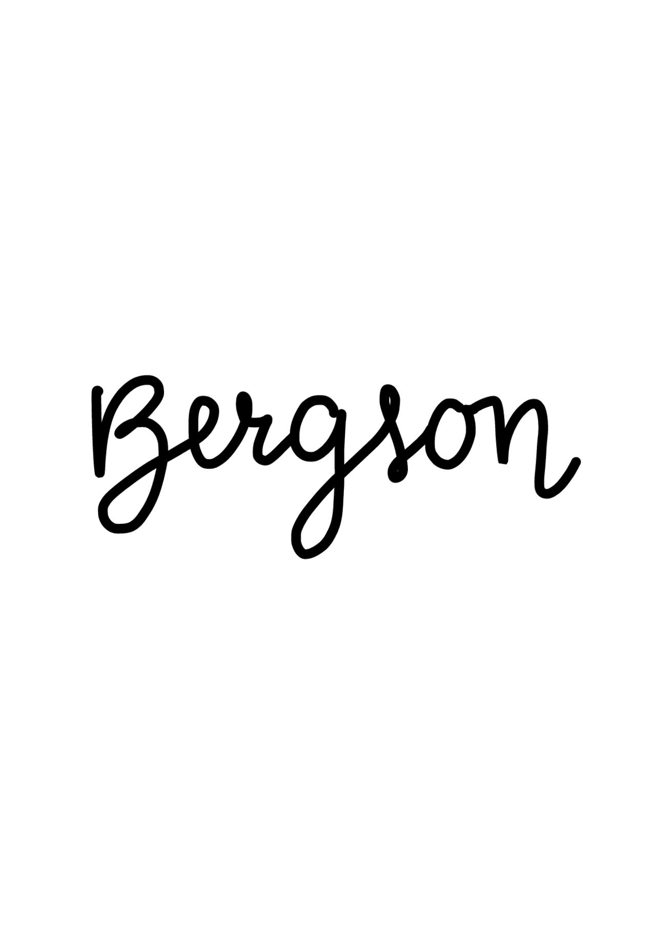 Appunti Sul Filosofo Bergson Docsity
