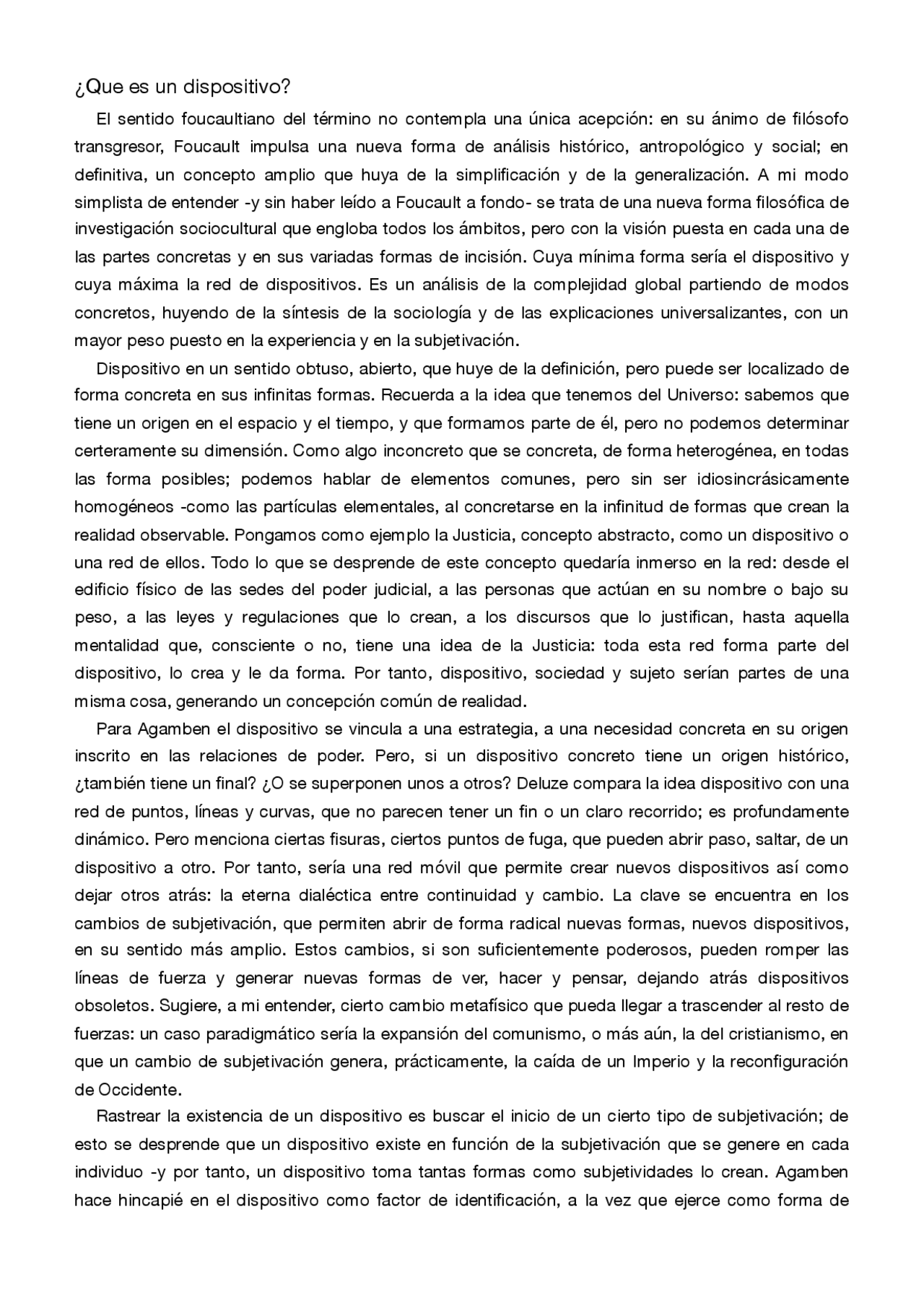 ¿Qué es un dispositivo? - Docsity