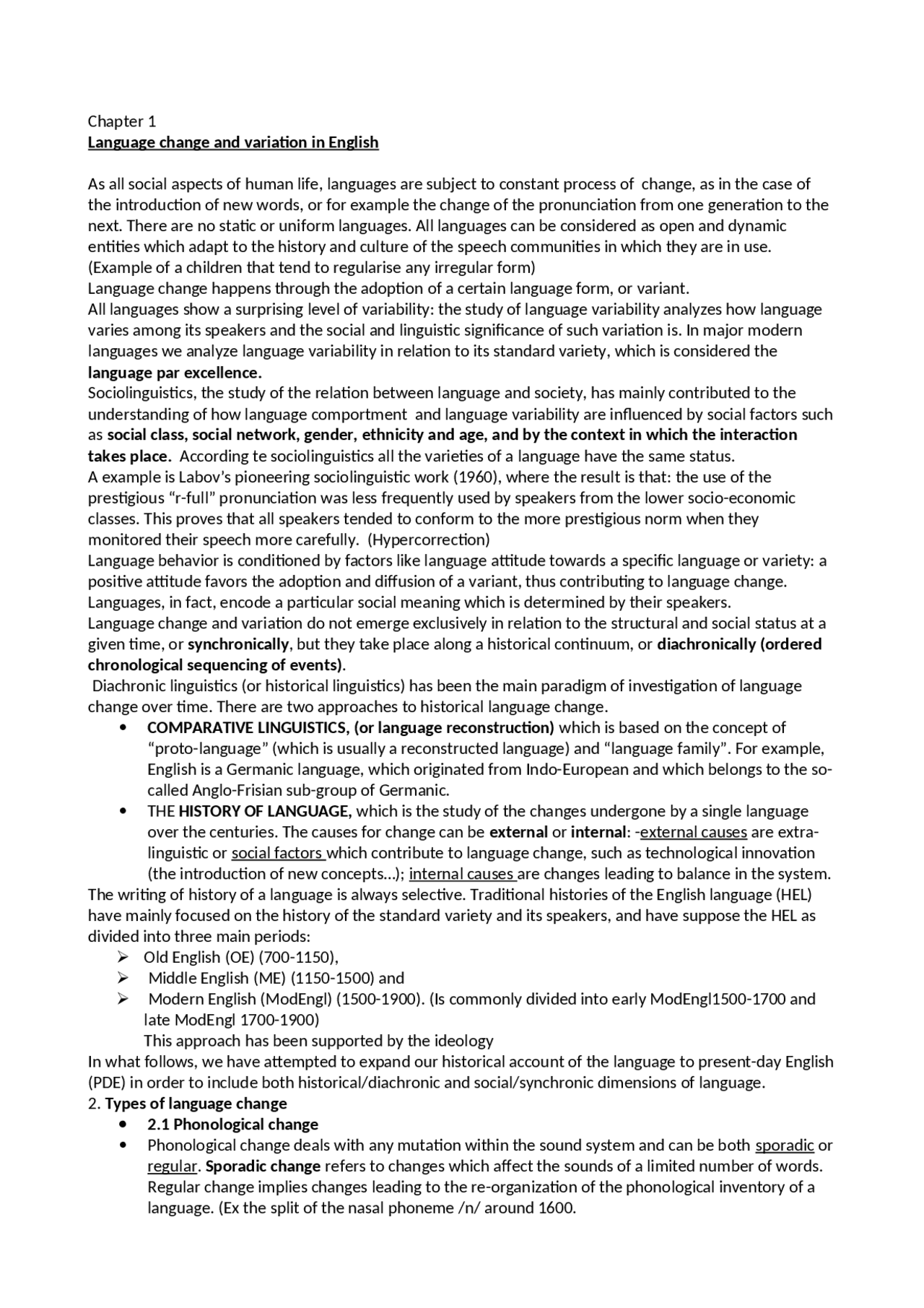 A Handbook Of Present Day English Chapter 1 Docsity
