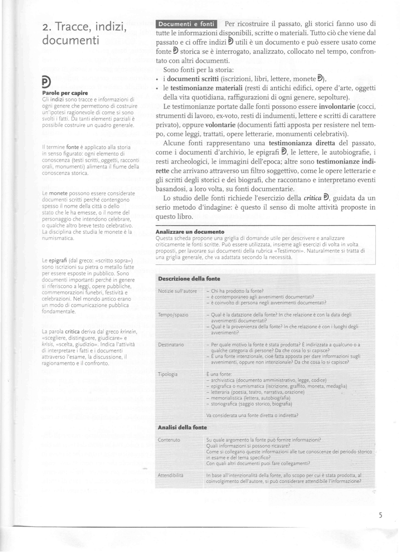 Classificare Le Fonti Docsity