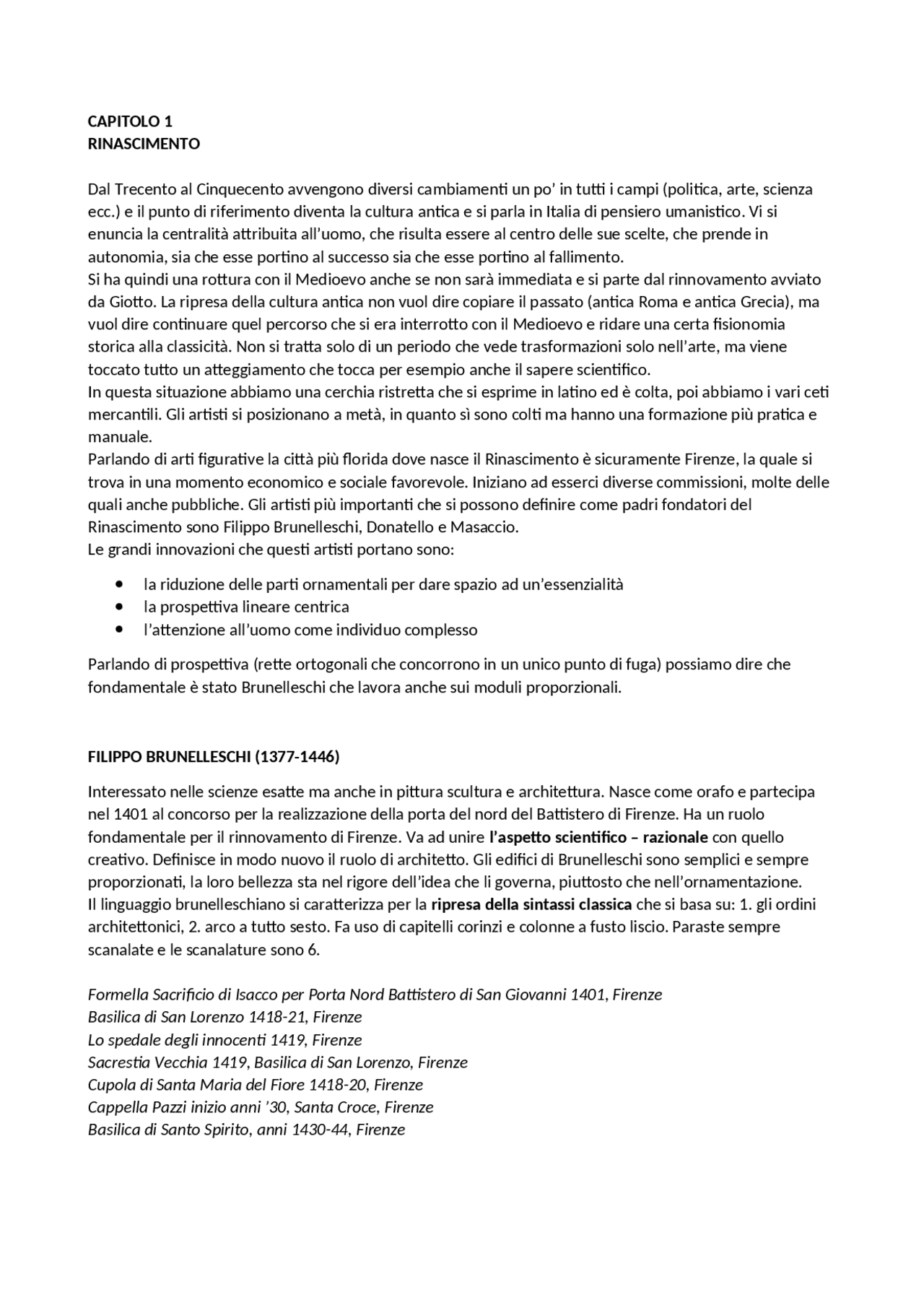 Arte Moderna Bertelli Docsity