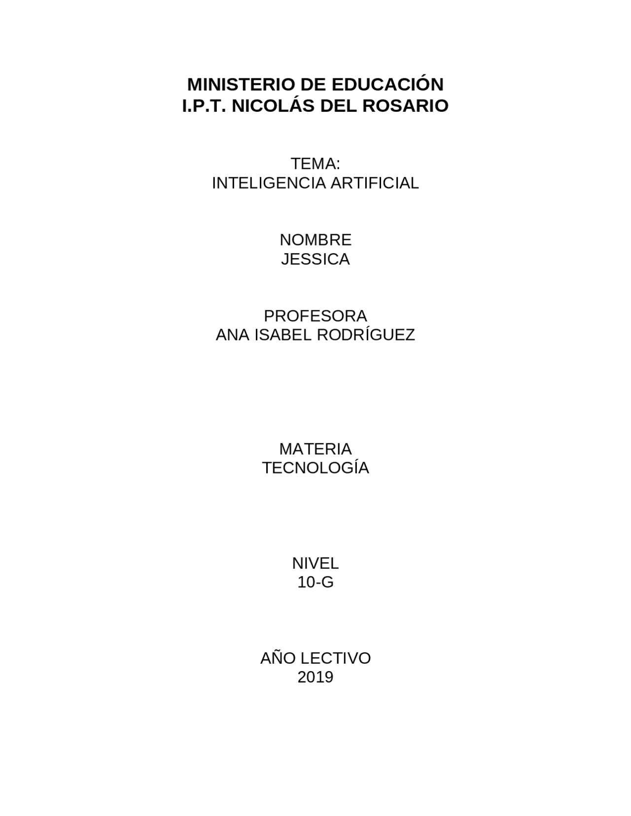 Inteligencia Artificial Docsity