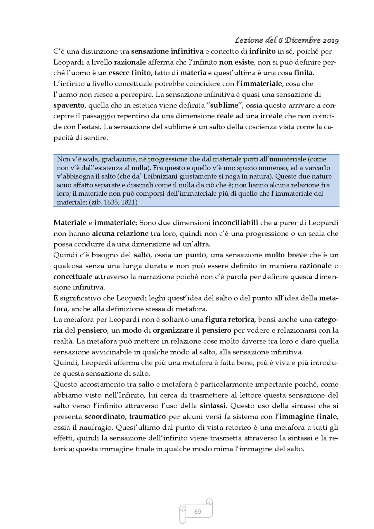 Italiano Classico 202021 Docsity