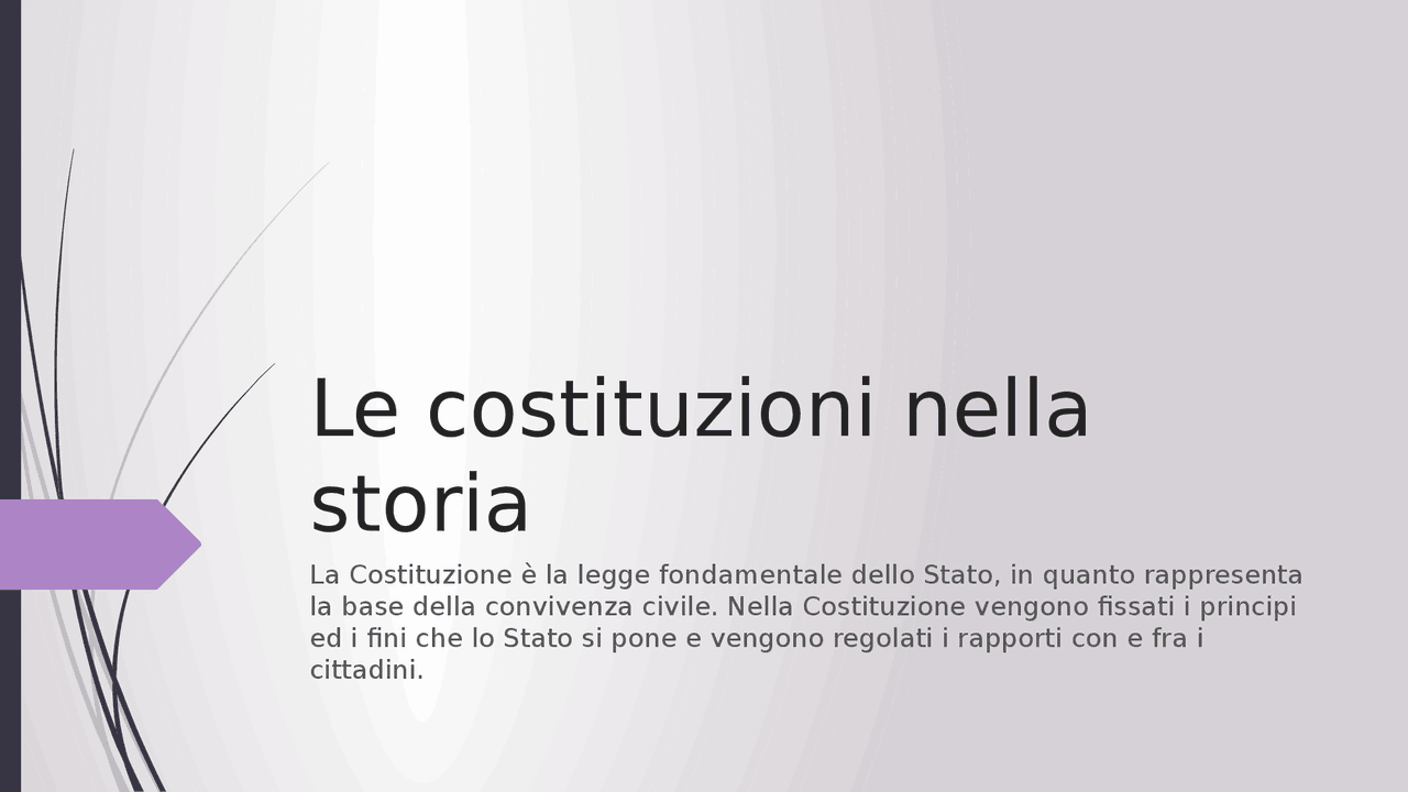Le Costituzioni Nella Storia Docsity