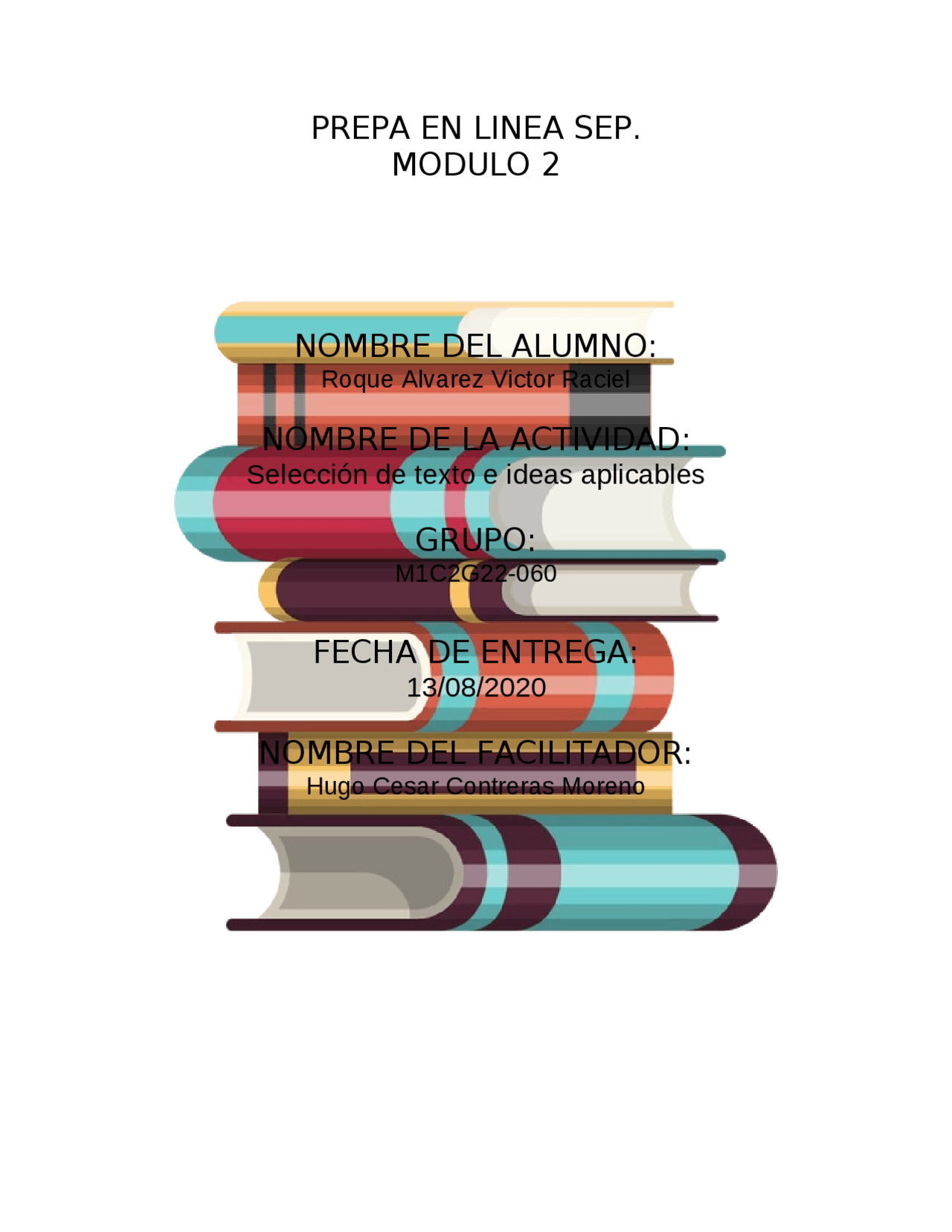 Selección de texto e ideas aplicables - Docsity