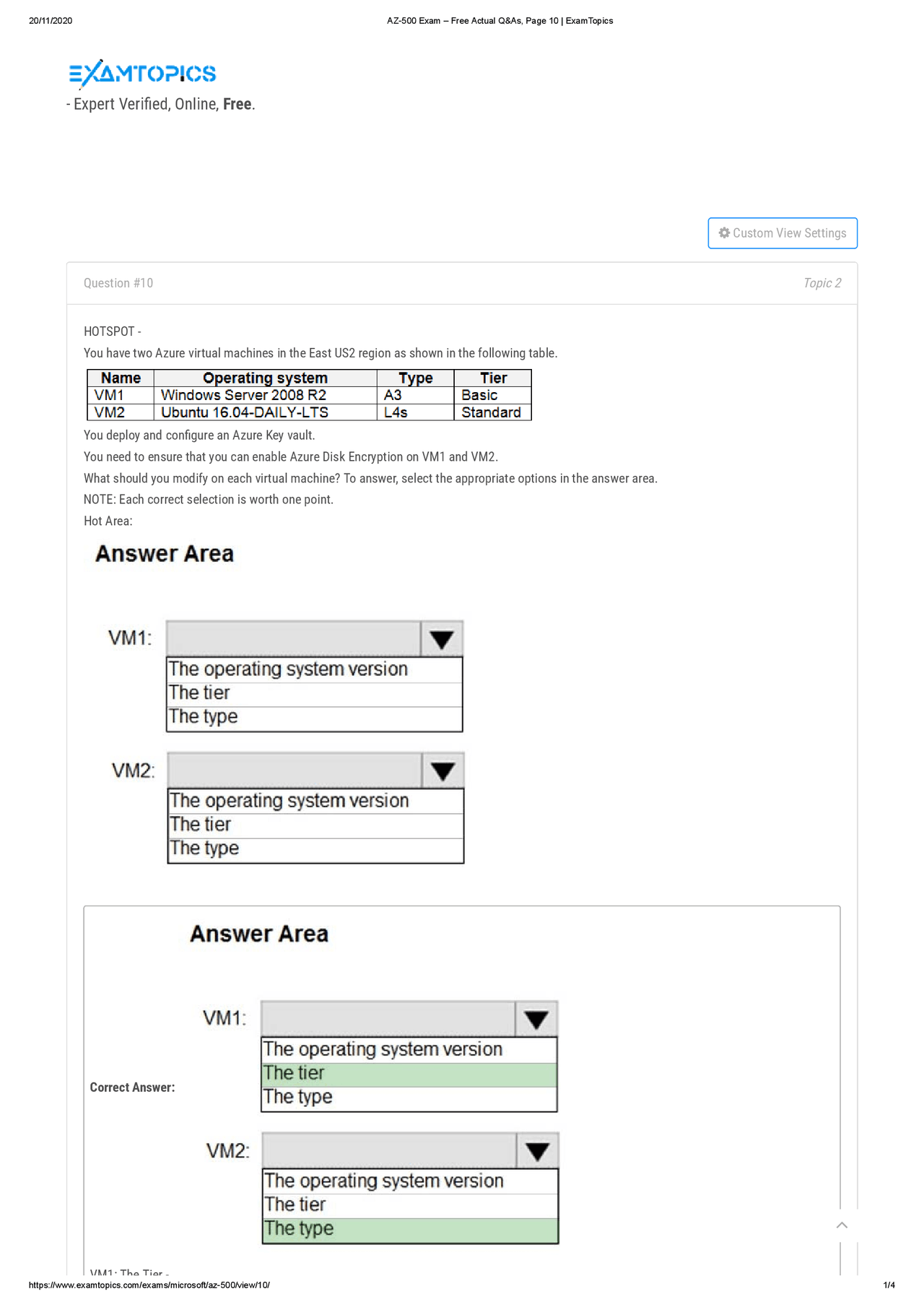 AZ-500 Azure Security - Docsity