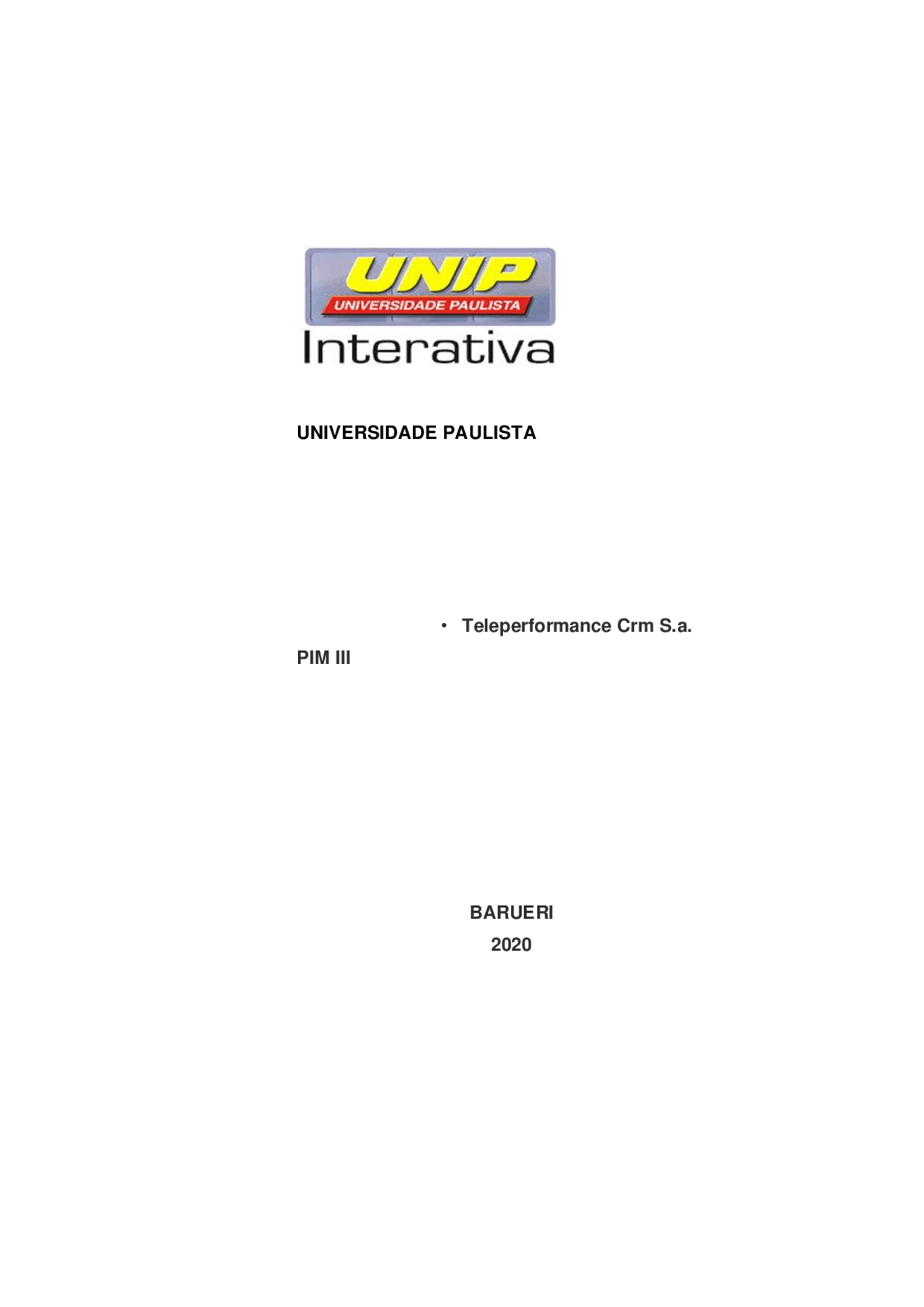 Pim Iii GestÃo Financeira Docsity