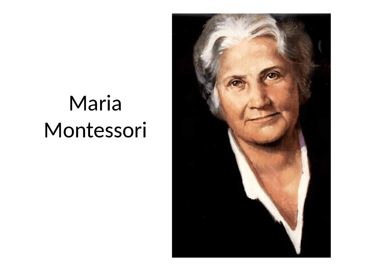 Maria Montessori: una vita per la ricerca - Docsity