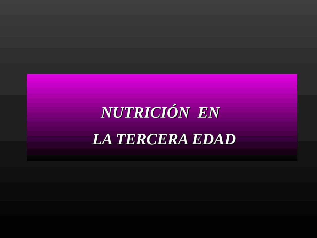 Nutrición Diapositivas Docsity