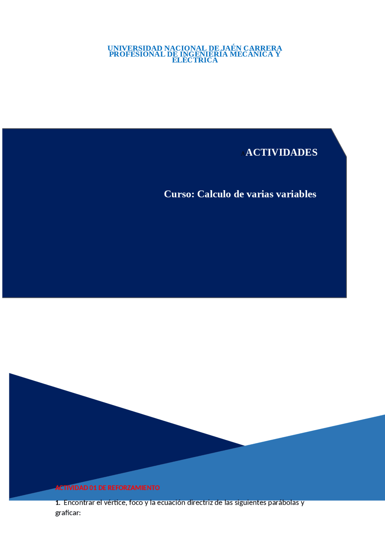 Calculo Multivariable Docsity