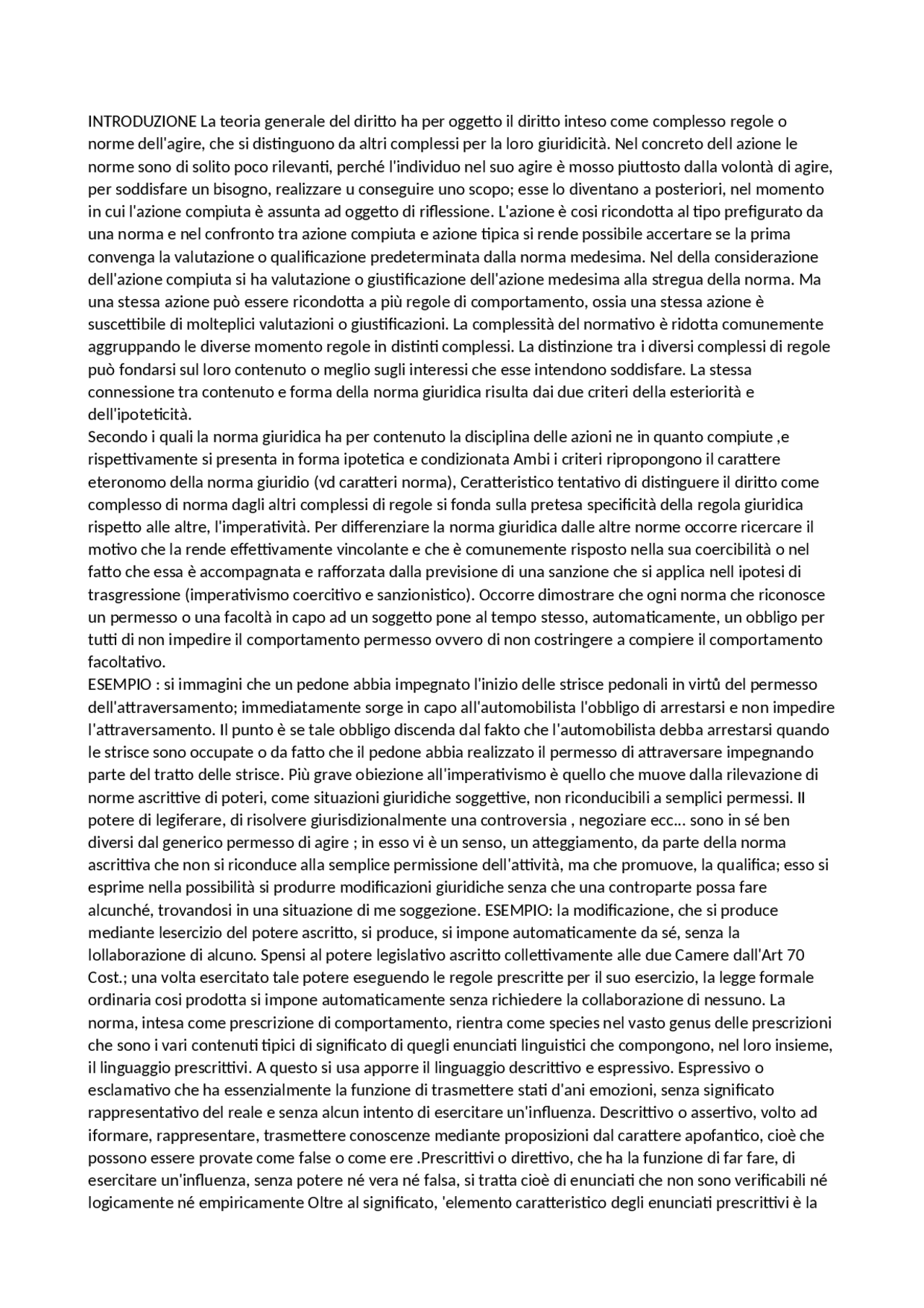 Diritto Oggettivo Modugno Docsity