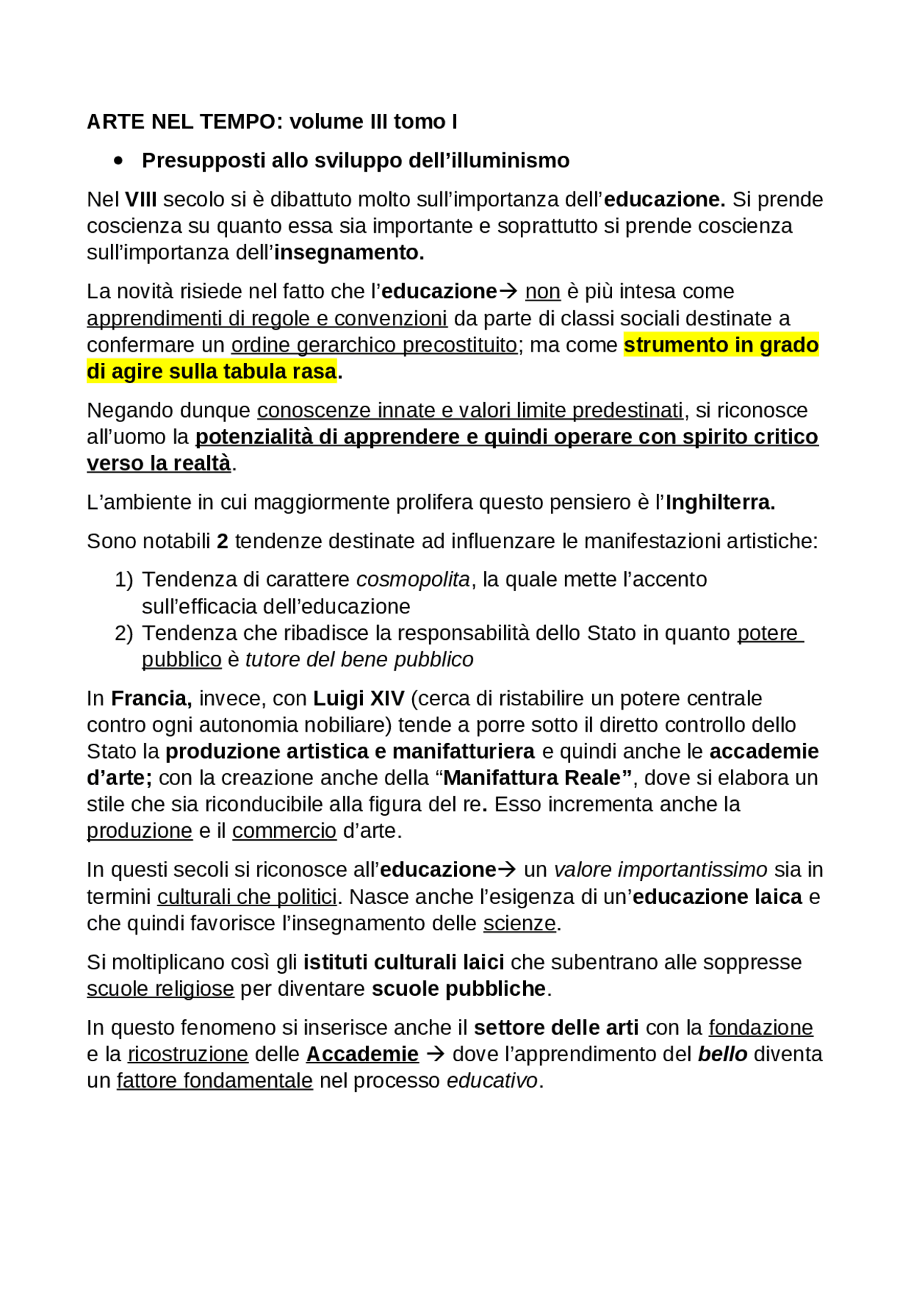 Arte Nel Tempo Volume Iii Tomo I Docsity