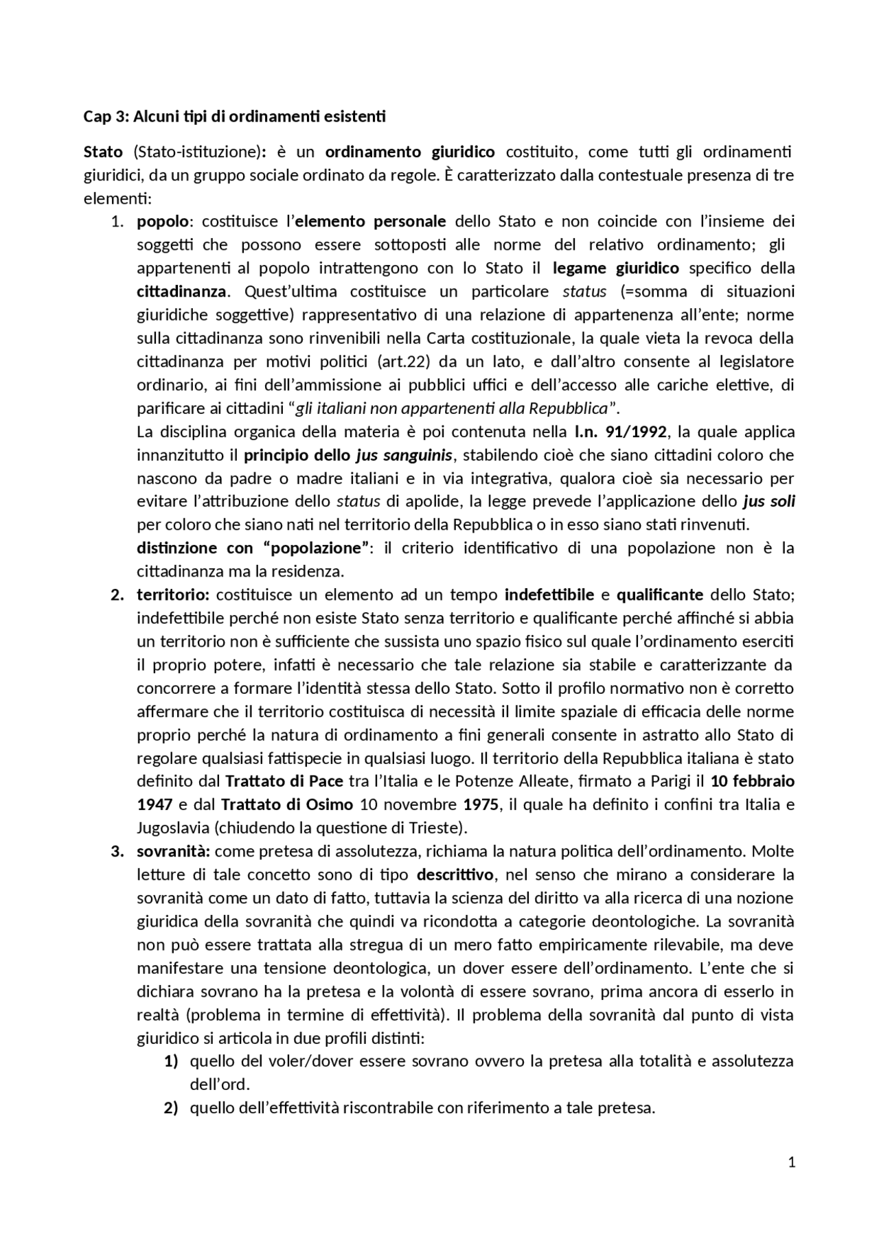 Riassunto Forme Di Stato Guzzetta Marini Appunti Di Diritto Pubblico