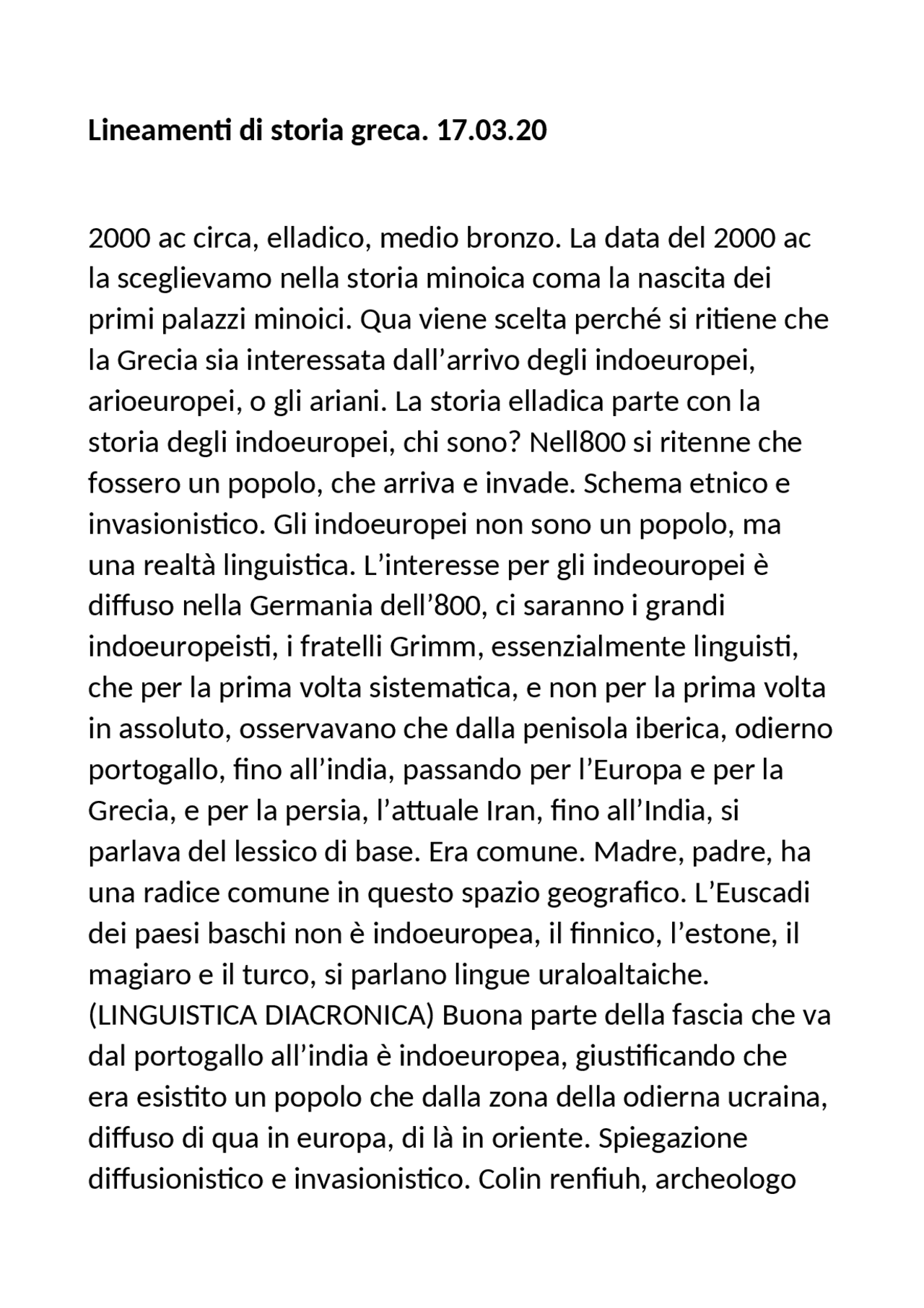 Appunti Eduardo Federico Docsity