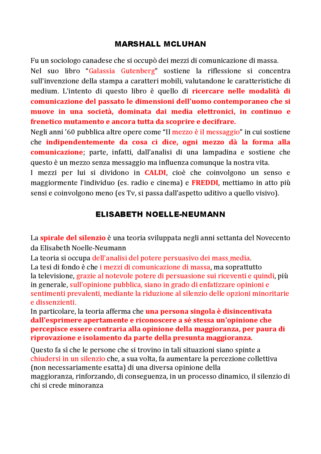 Mcluhan Neumann E I Poteri Dello Stato Appunti Di Scienze Umane