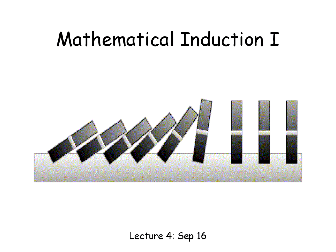 Mathematical Induction Lecture Docsity
