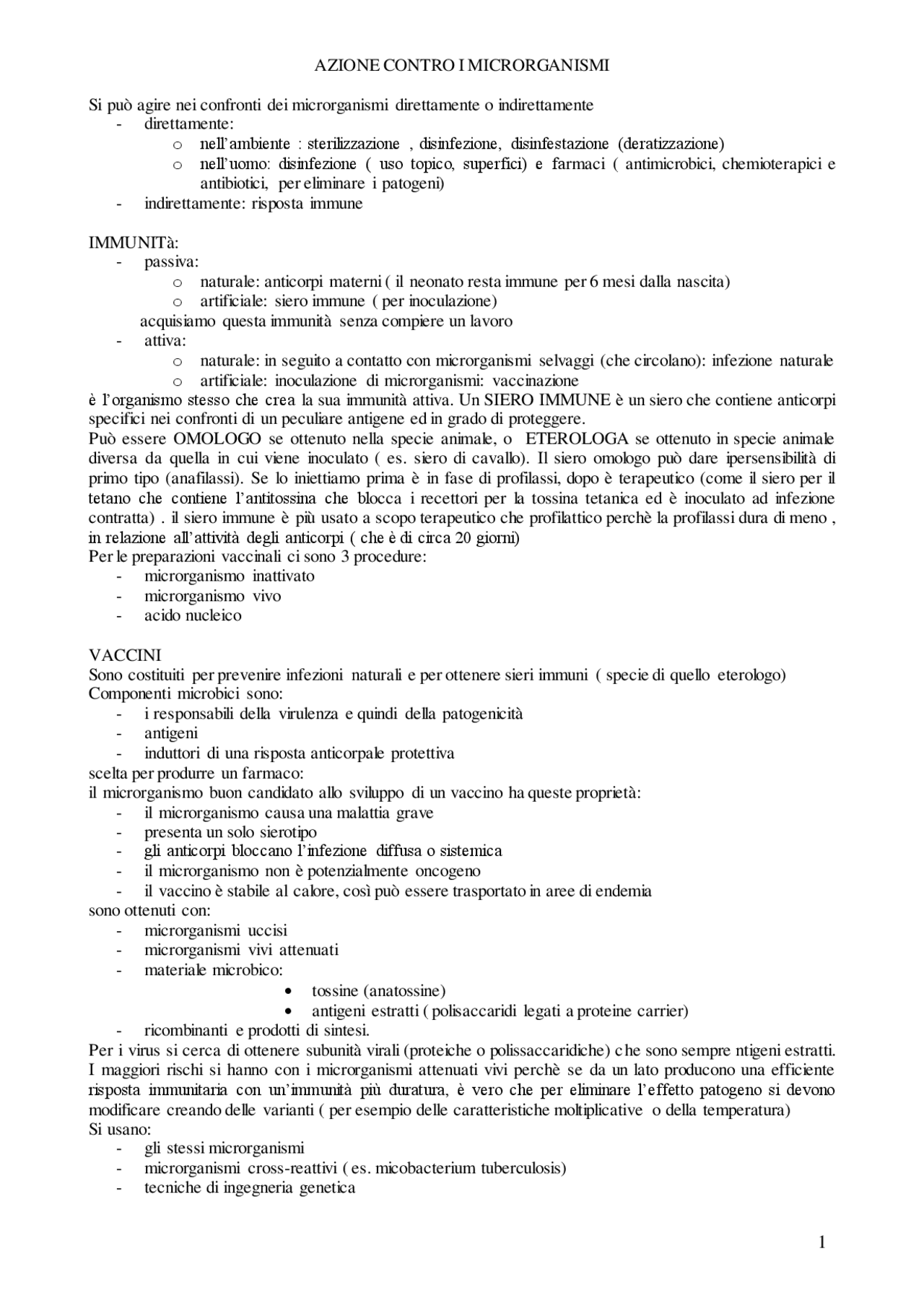 Microbiologia Batteri Docsity