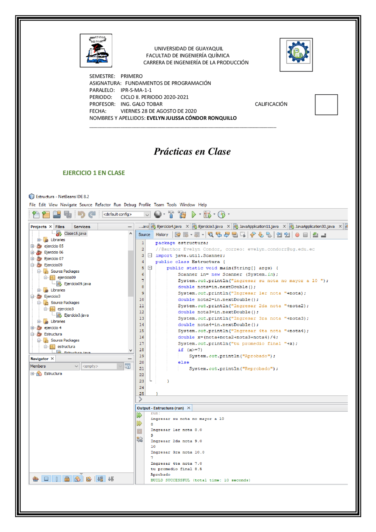 Programación sobre el radio y cubo en Java - Docsity