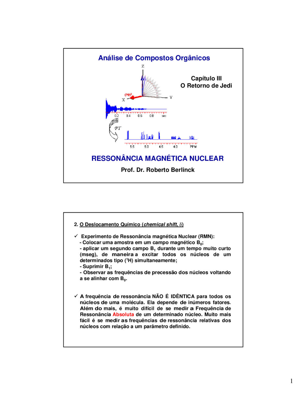 Curso rmn pra estudo - Docsity