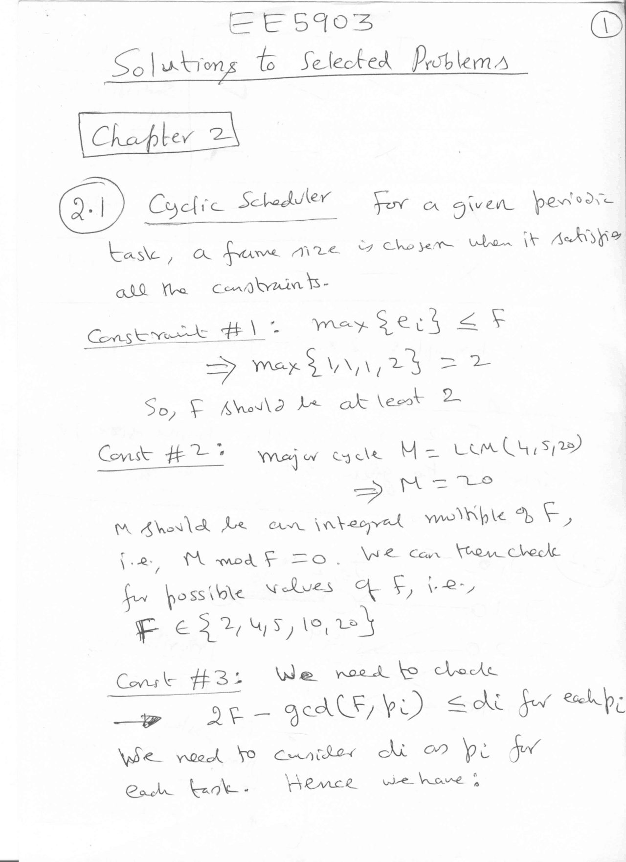 Real Time System Practice Docsity