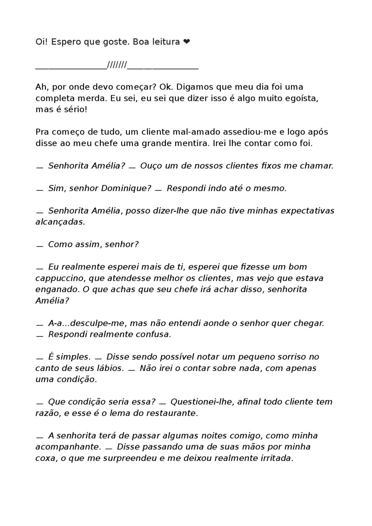 Amélia Belini Ou Lilith Docsity