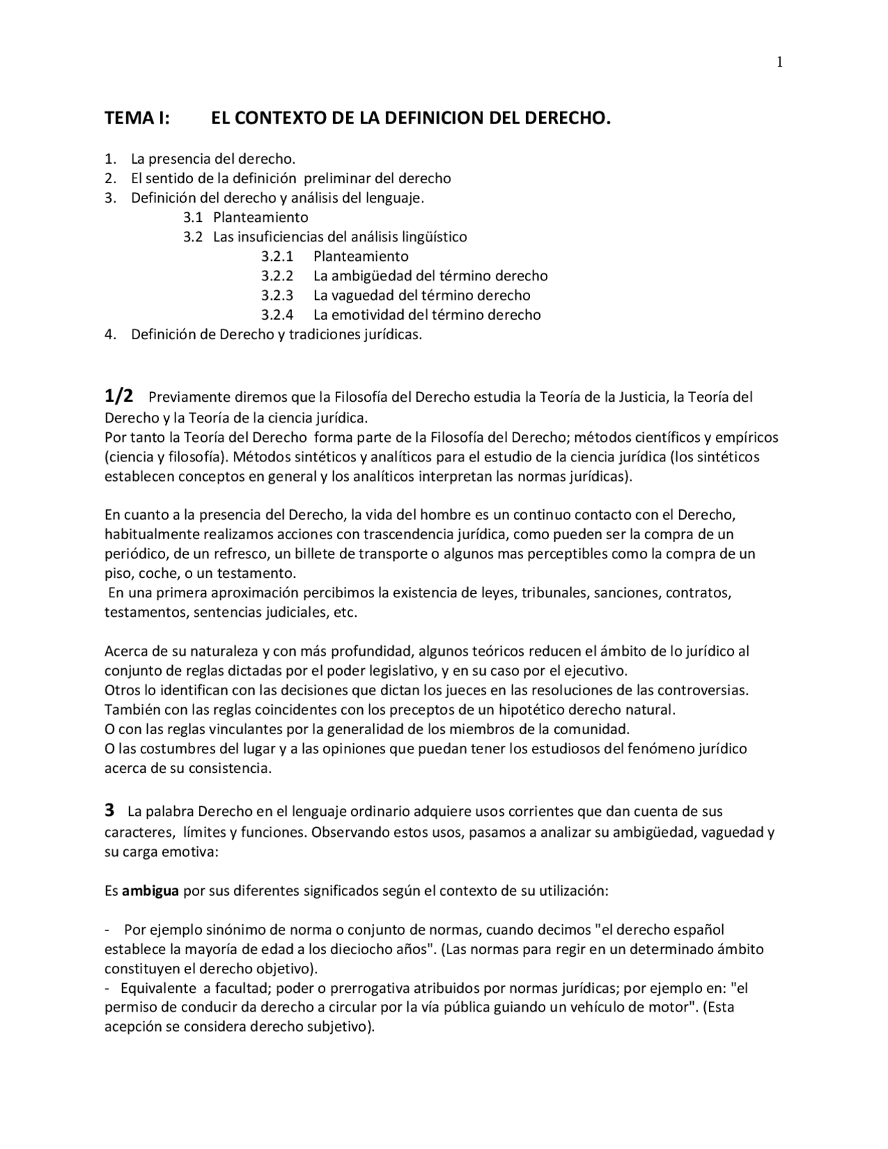 Apuntes Filosofía Del Derecho Docsity