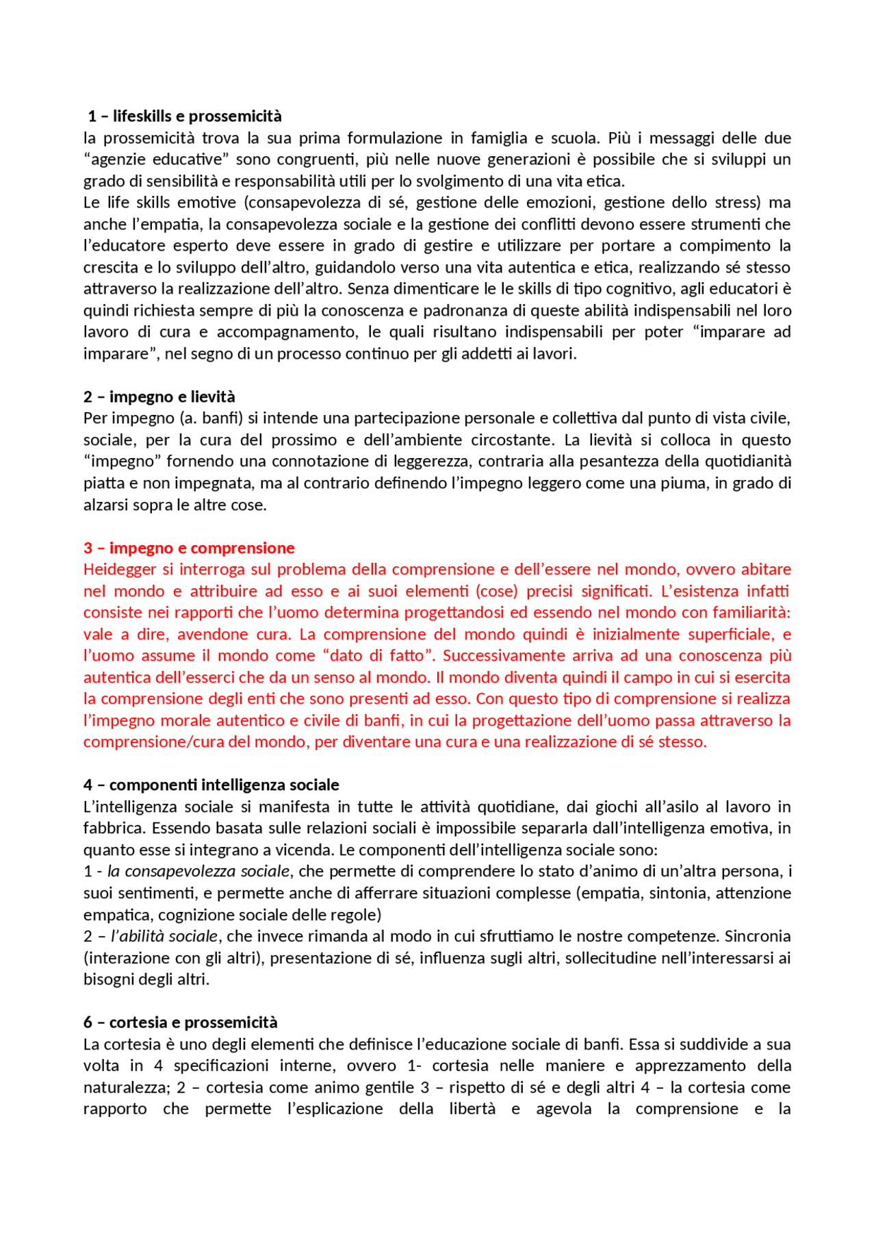 Domande Esame Pedagogia Generale E Sociale Docsity