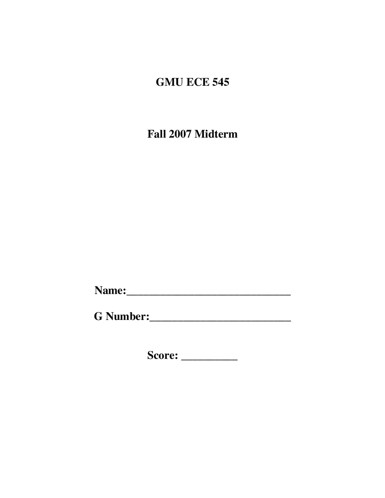 4 Solved Problems Midterm Exam Digital System Design Ece 545