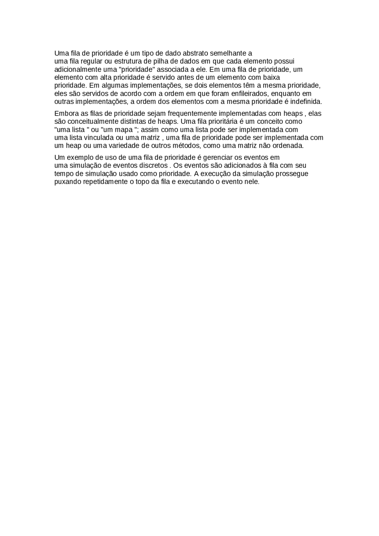 Atividade Estrutura De Dados Docsity