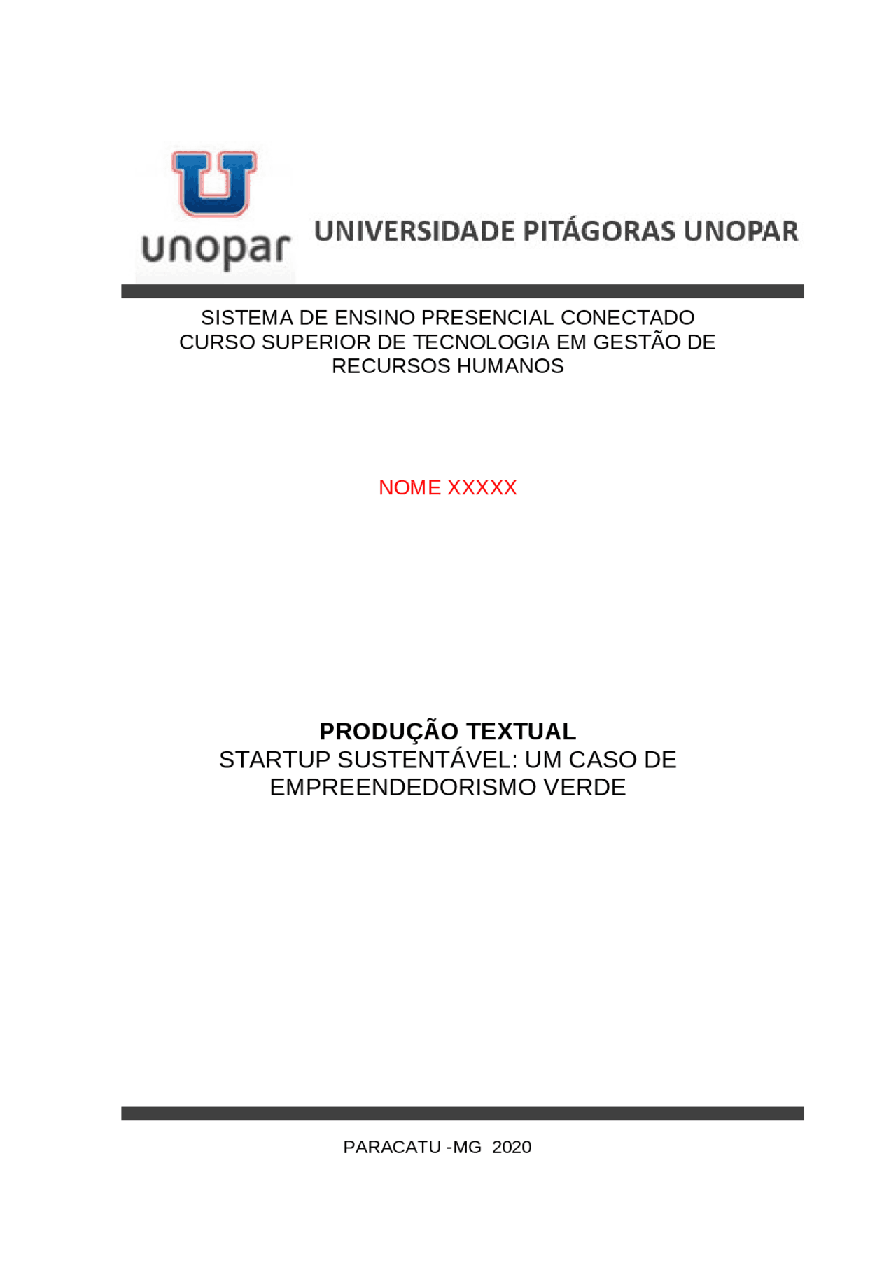 Startup SustentÁvel Um Caso De Empreendedorismo Verde Docsity