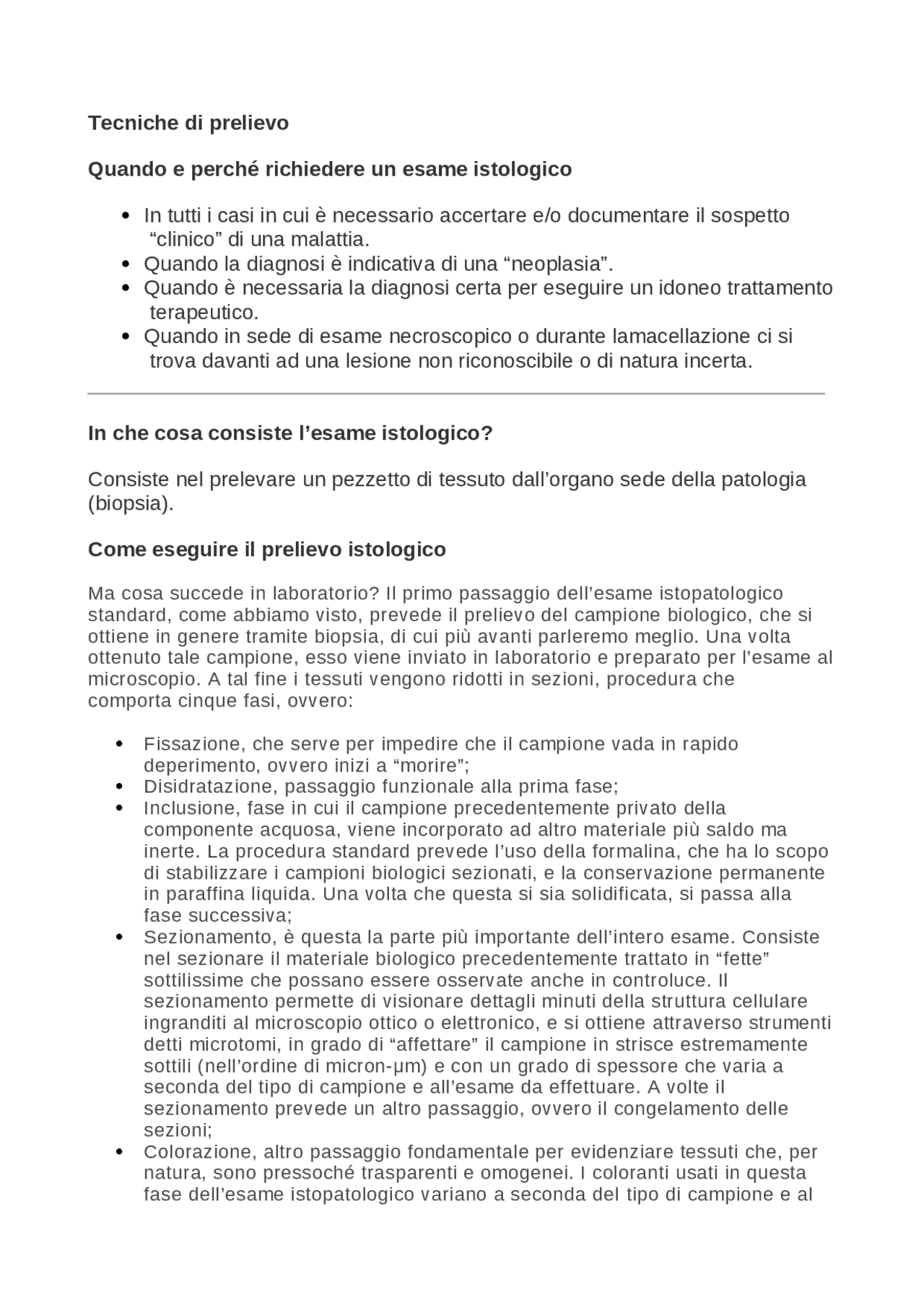 Patologia Molecolare Docsity