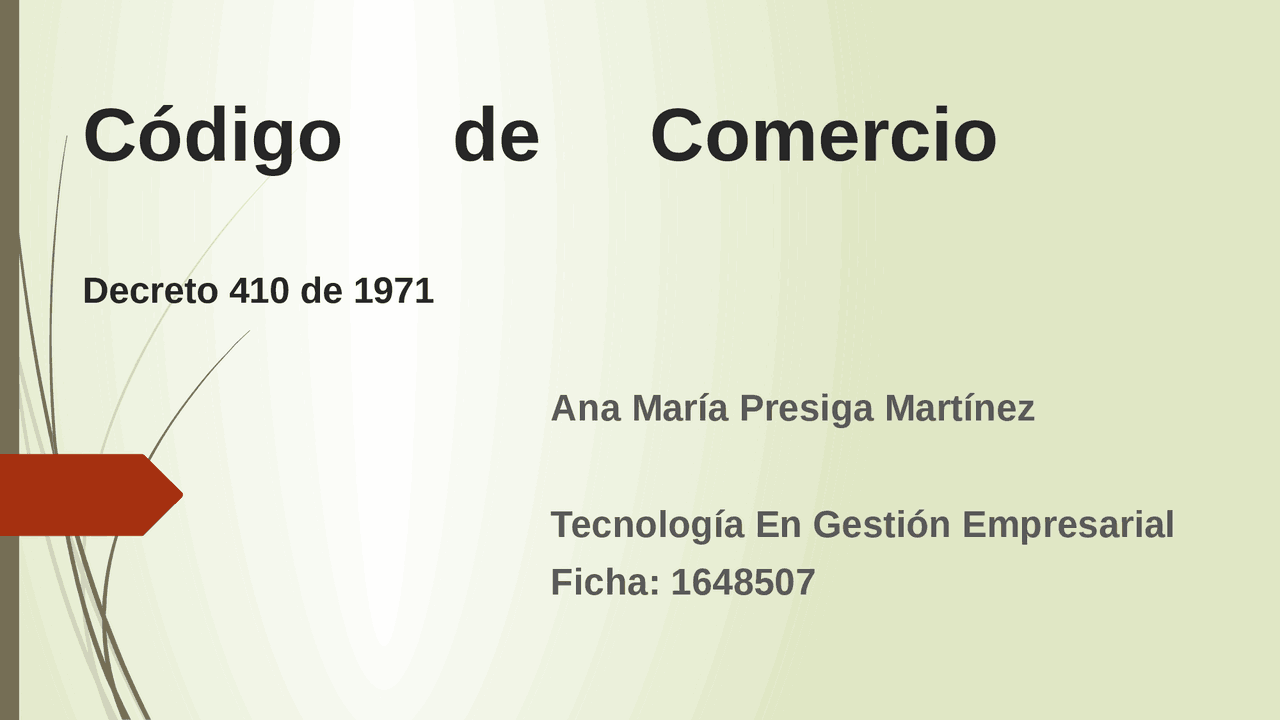 Código del comercio - Docsity