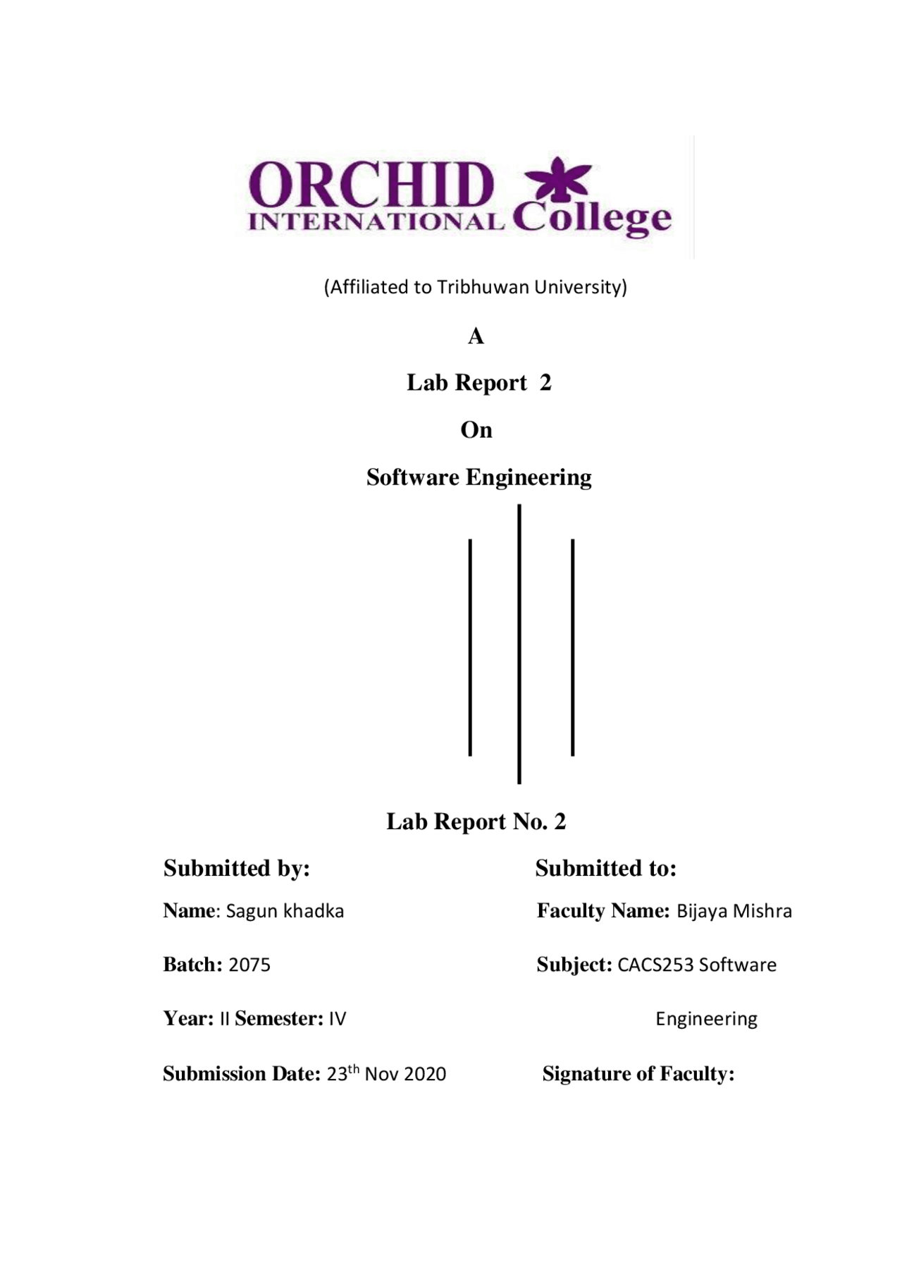 Software Engineering Docsity