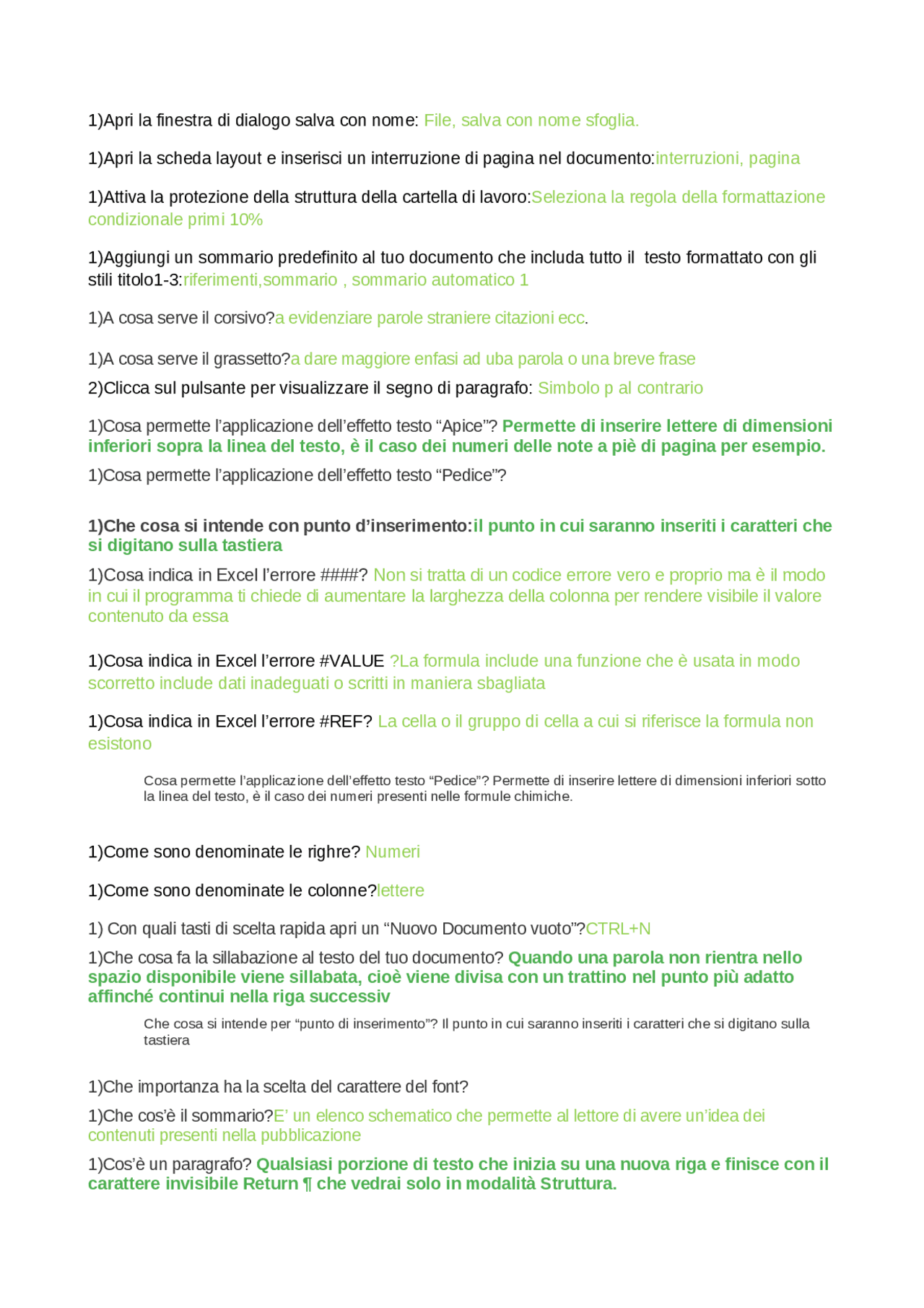 Eipass 7 Moduli Modulo 5 Docsity